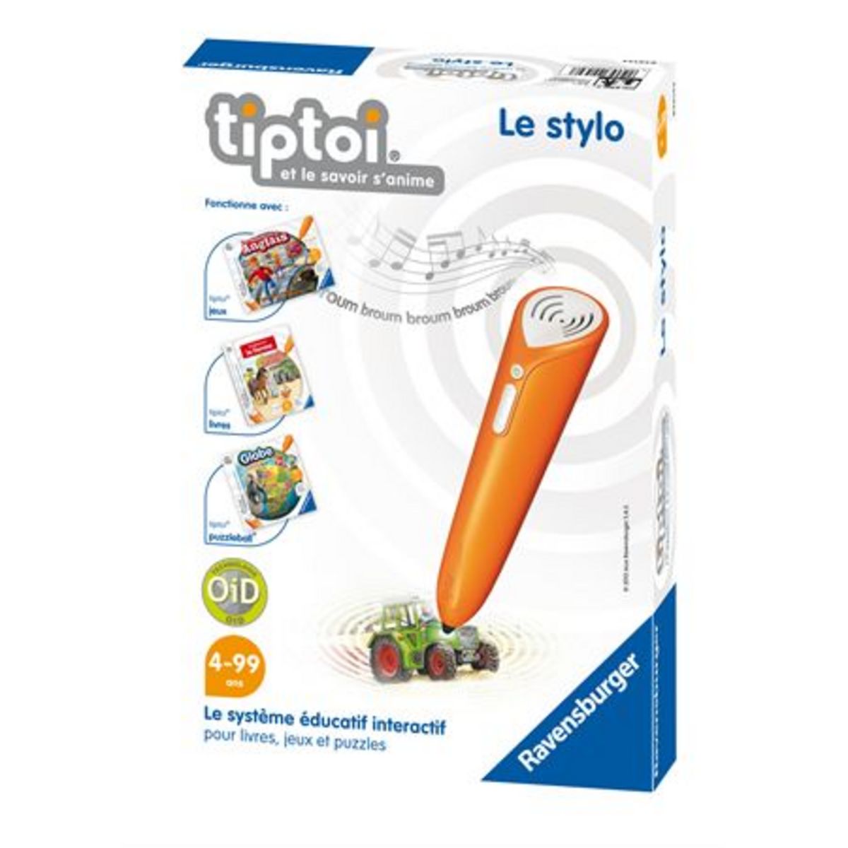 RAVENSBURGER Tiptoi Stylo interactif pas cher - Auchan.fr