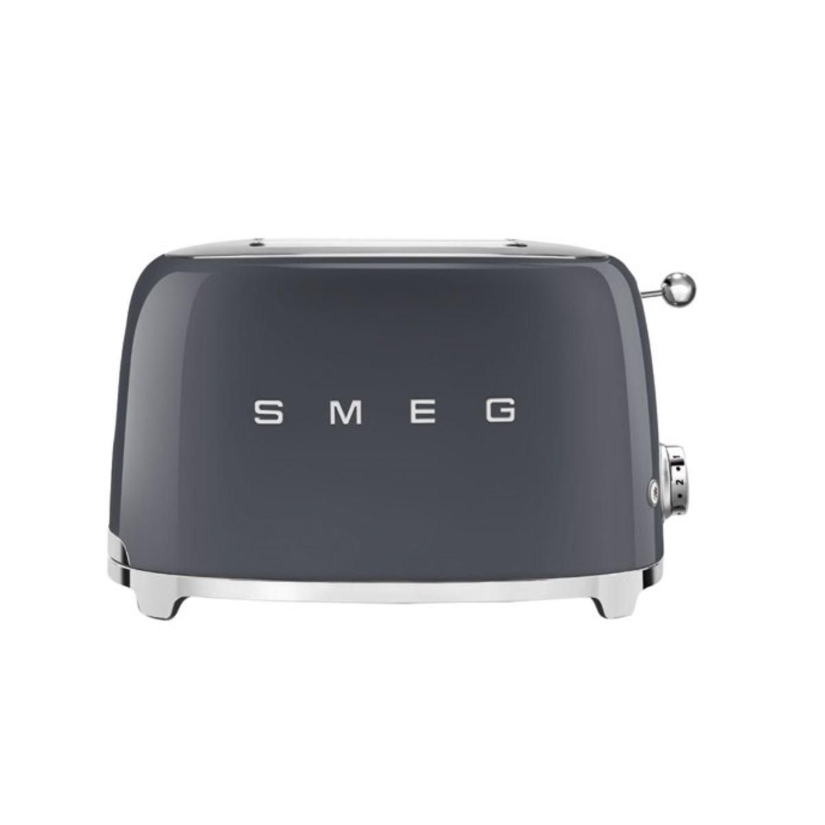SMEG Grille-pain 2 fentes 950w gris ardoise - TSF01GREU pas cher ...