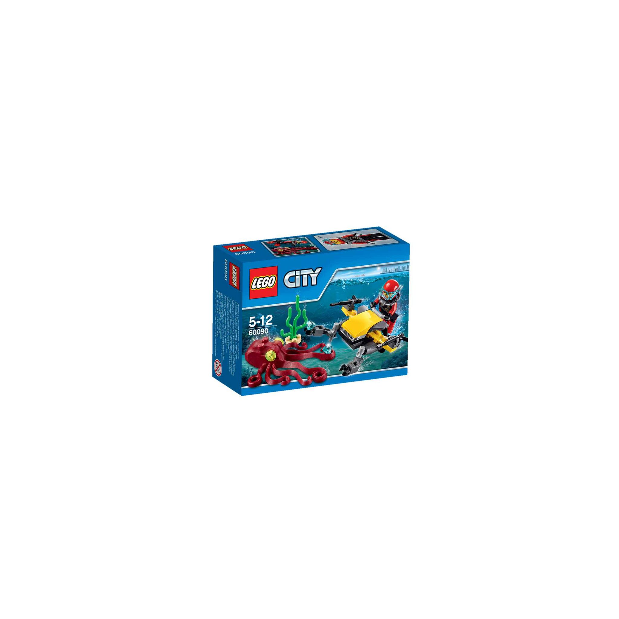 LEGO City 60090 - L'explorateur sous-marin pas cher - Auchan.fr