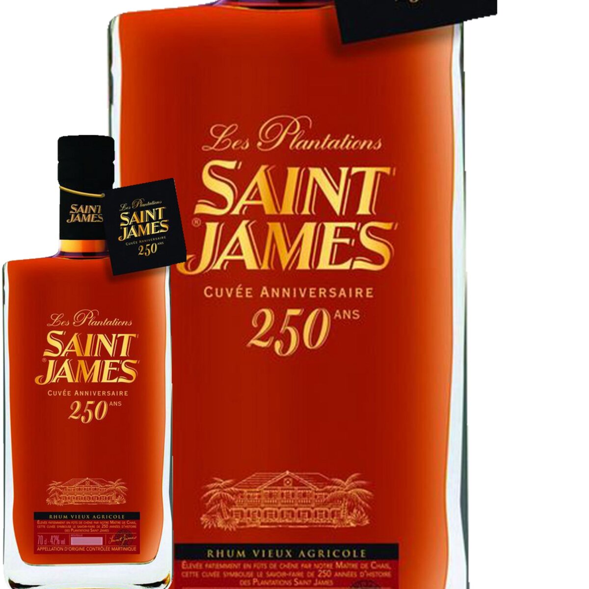 Saint James Rhum Saint James Cuvée Anniversaire - 70cl pas cher - Auchan.fr