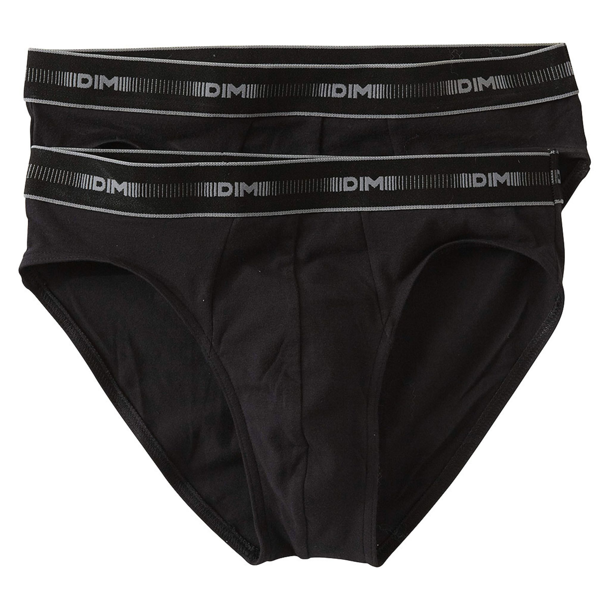 DIM Lot de 2 slips unis pas cher - Auchan.fr
