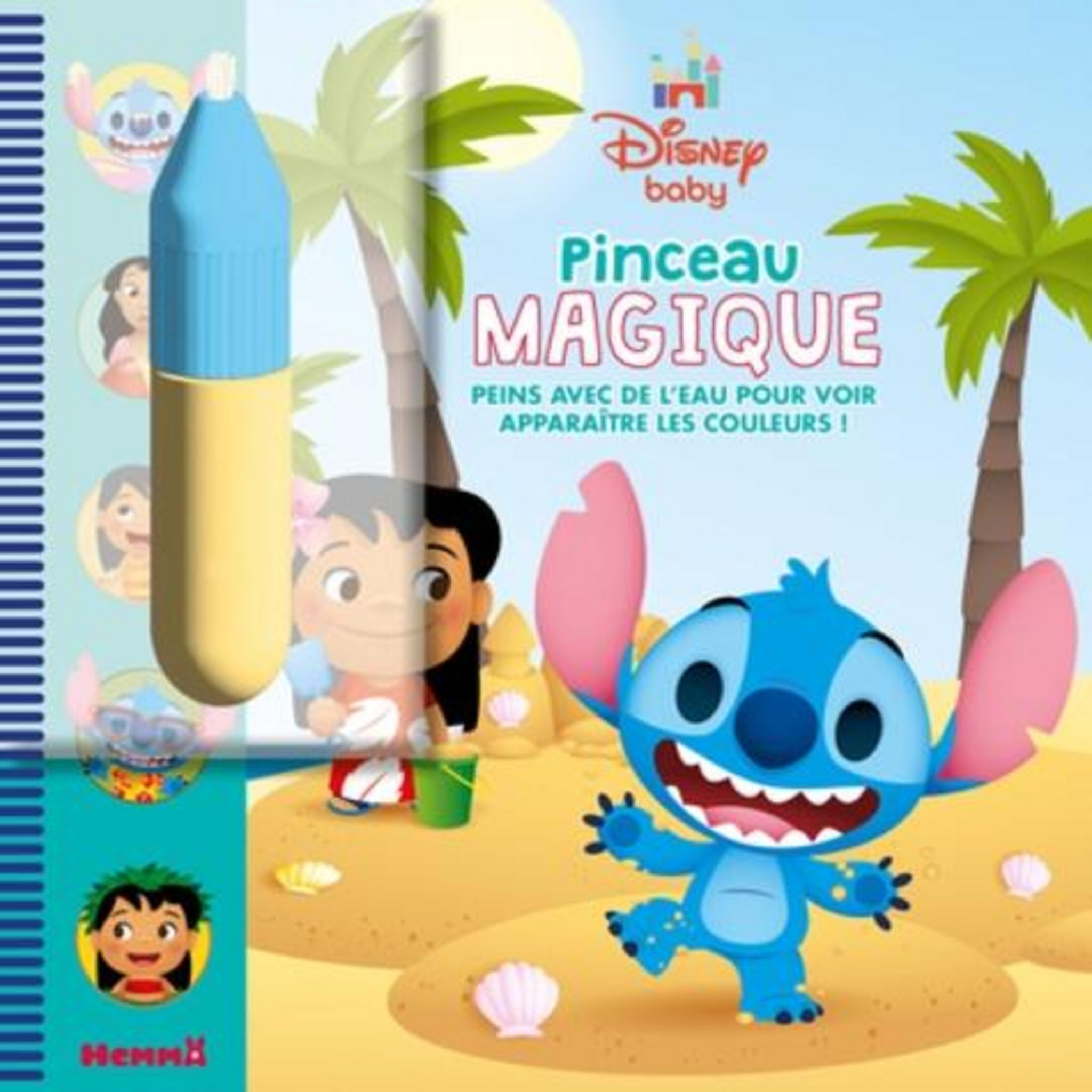 DISNEY BABY (LILO ET STITCH). AVEC 1 PINCEAU - PEINS AVEC DE L'EAU POUR ...