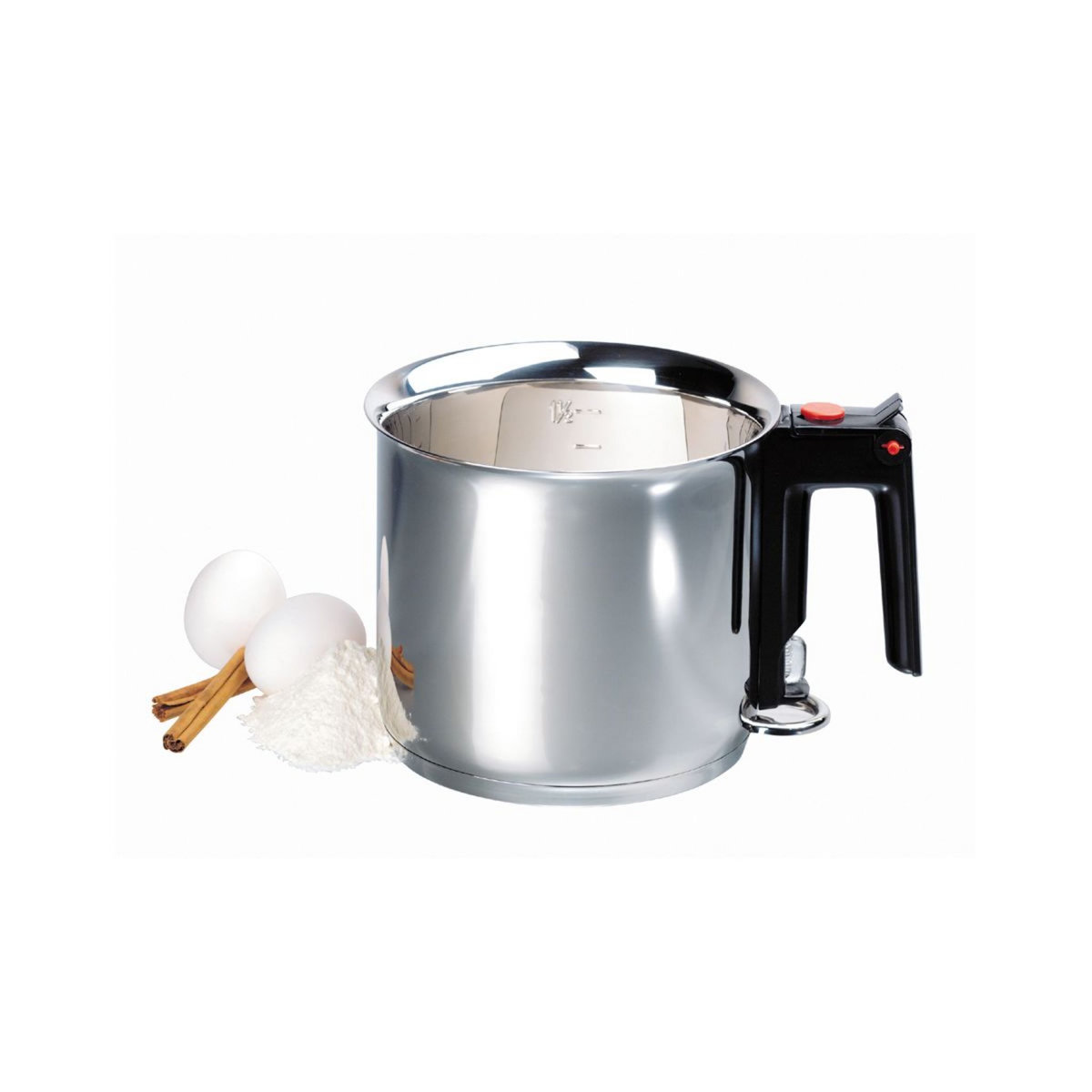 BAUMALU Casserole saucier bain-marie diam 16 cm induction pas cher ...