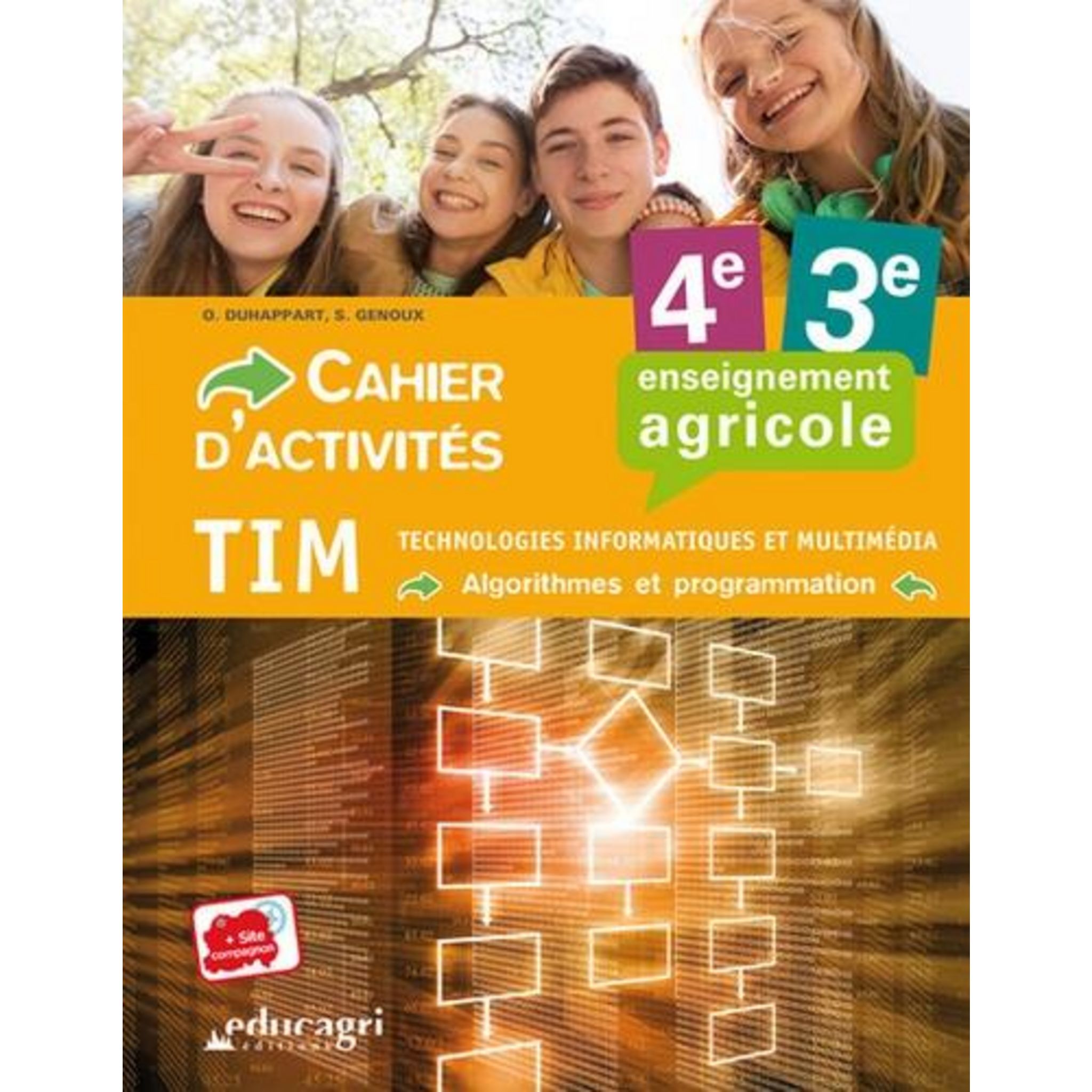 TIM TECHNOLOGIES, INFORMATIQUE ET MULTIMEDIA - ALGORITHMES ET PROGRAMMATION 4E 3E ENSEIGNEMENT ...