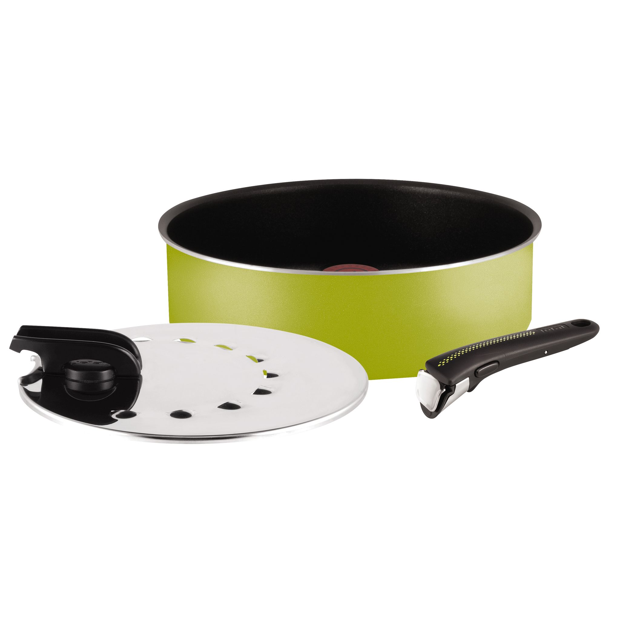 TEFAL Set de 1 sauteuse Ingenio + poignée + couvercle pas cher - Auchan.fr