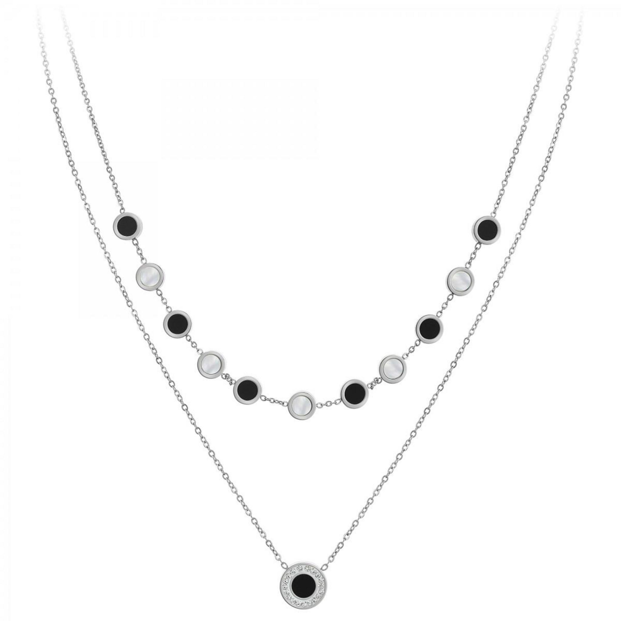 SC CRYSTAL Collier SC Crystal orné de Cristaux scintillants pas cher ...