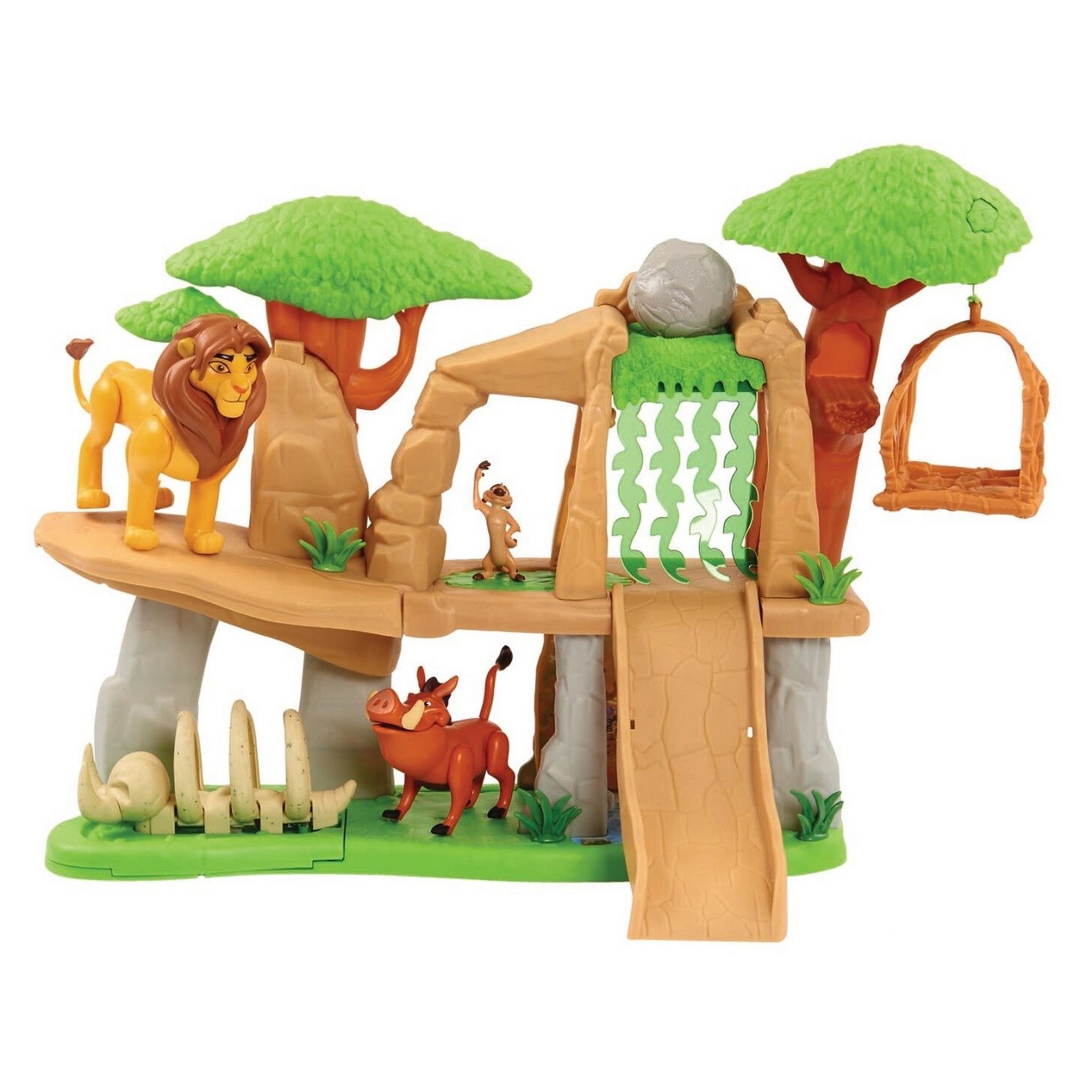 GIOCHI PREZIOSI La terre des lions avec 3 figurines et accessoires Le ...