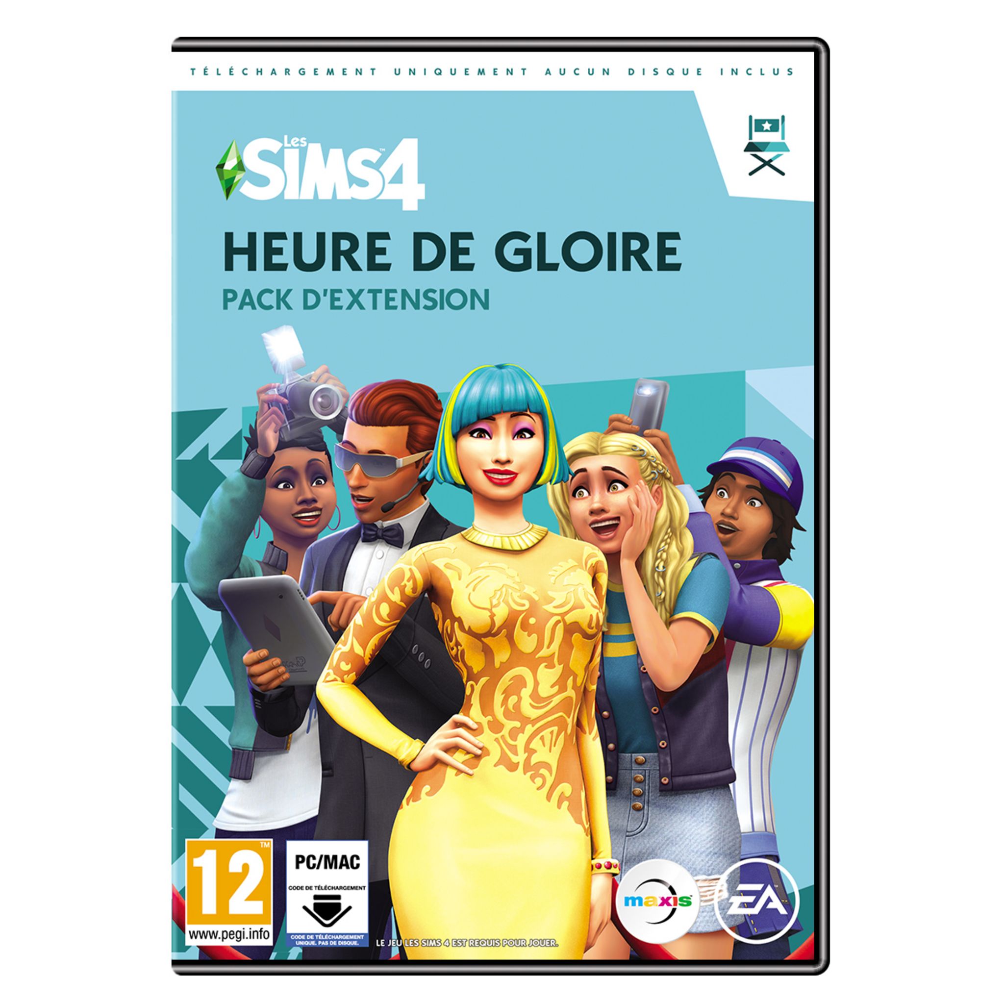 Les Sims 4 - Pack d'Extension Heure de Gloire PC pas cher - Auchan.fr