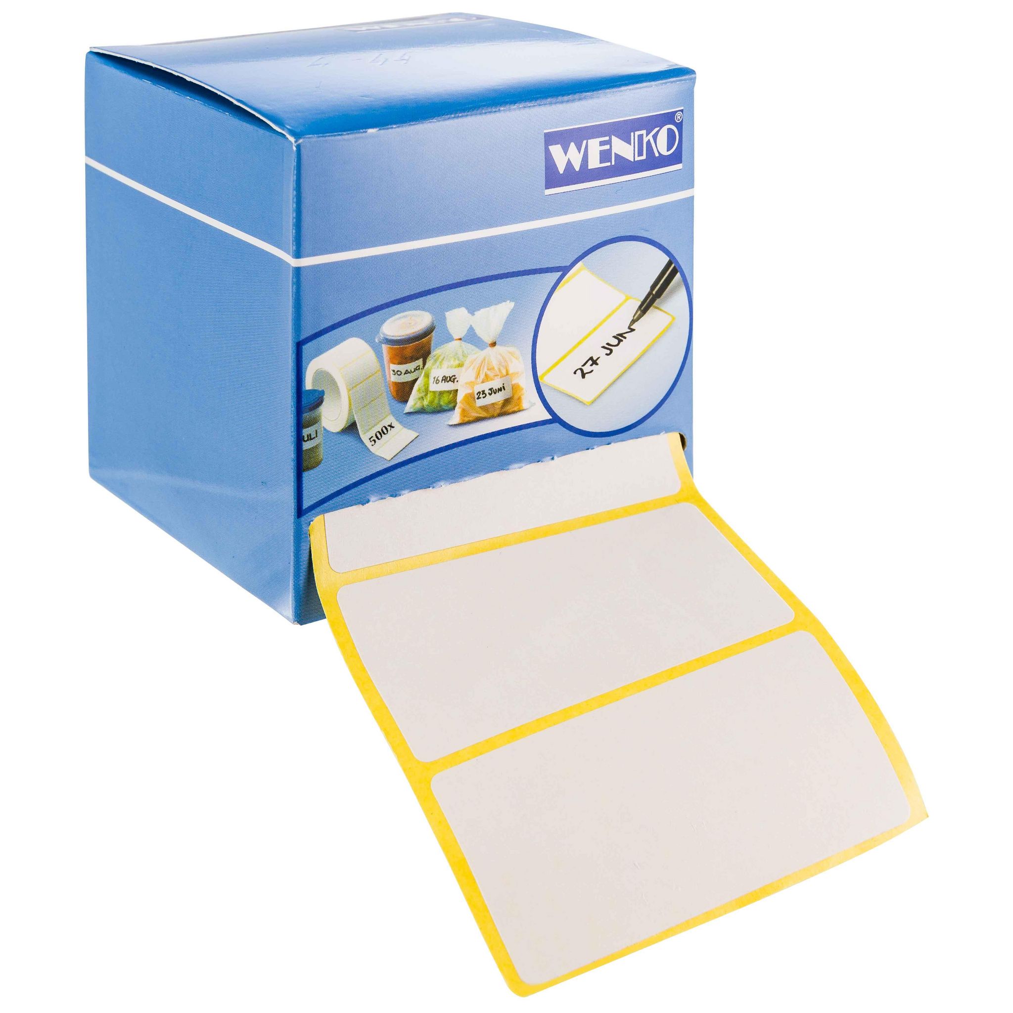 Wenko Étiquettes adhésives congélation pas cher - Auchan.fr