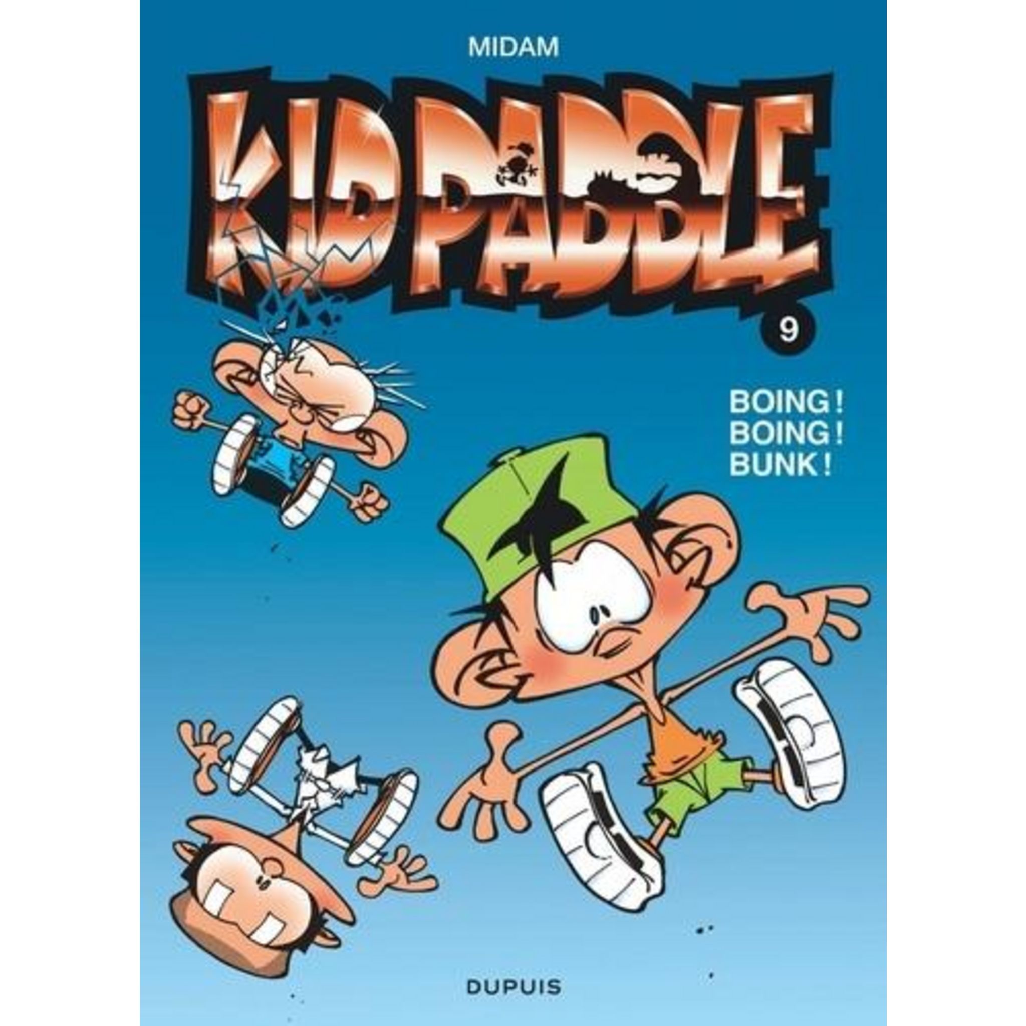 KID PADDLE TOME 9 : BOING ! BOING ! BUNK, Midam pas cher - Auchan.fr