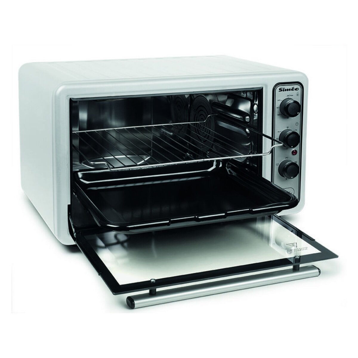 SIMEO Mini four QF407 Blanc 40L 1100W pas cher - Auchan.fr