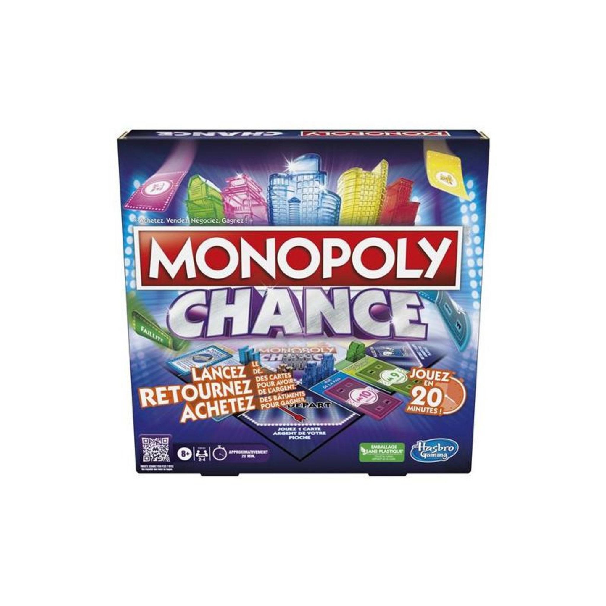 MONOPOLY Jeu classique Monopoly Chance pas cher - Auchan.fr