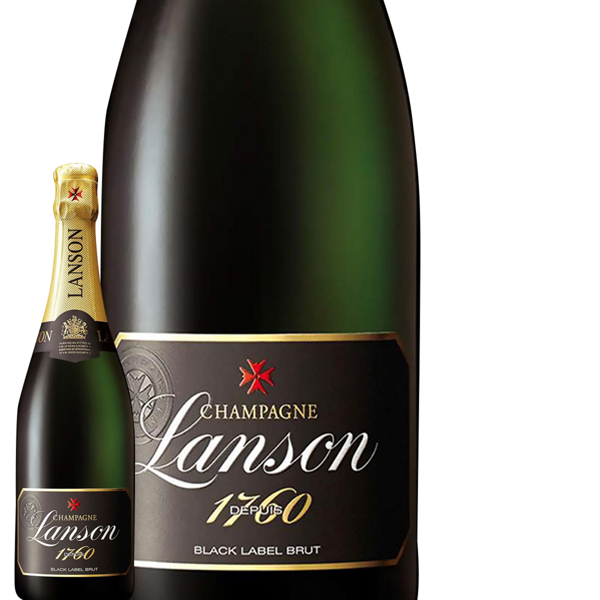 Champagne Brut Lanson Black Label pas cher - Auchan.fr