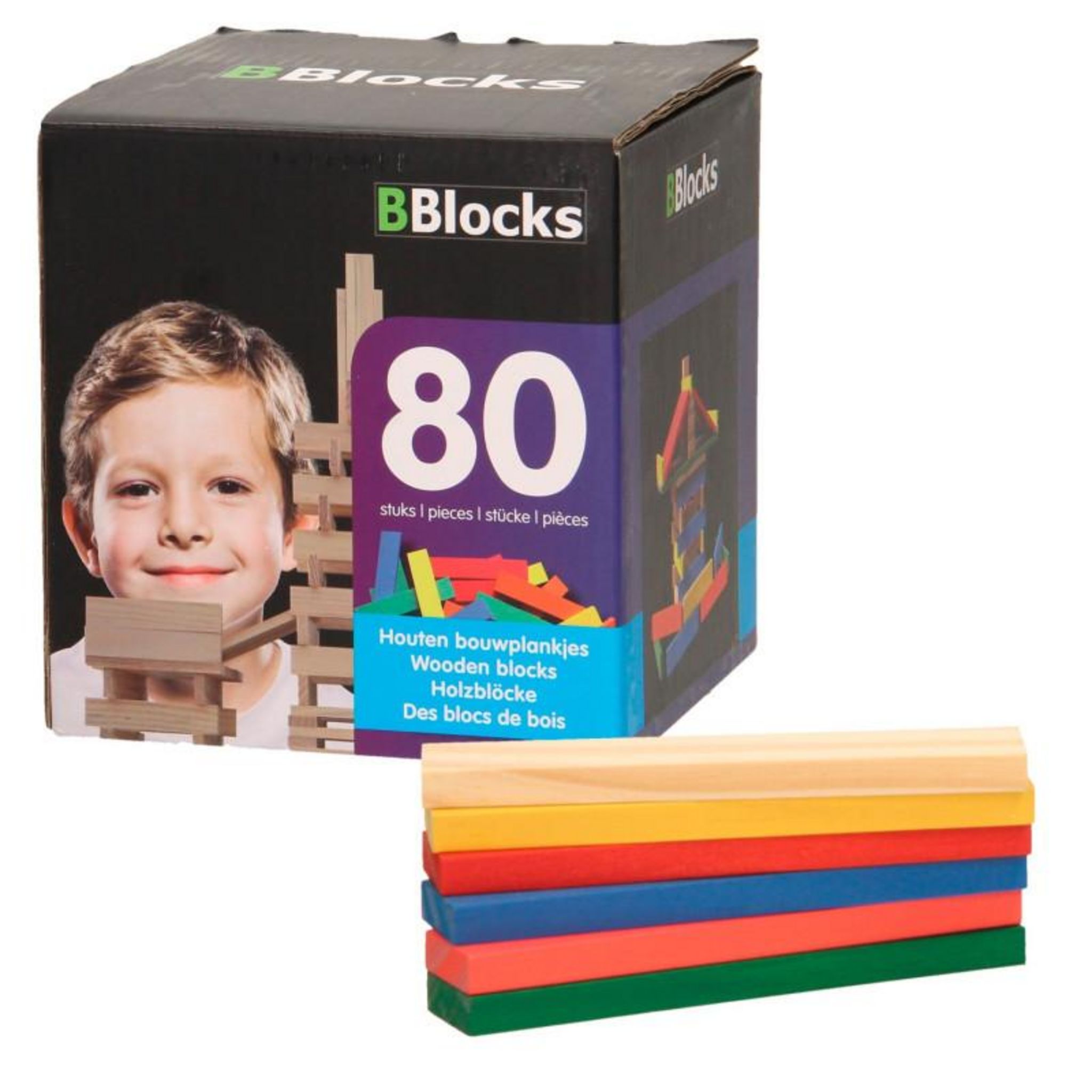 BBLOCKS BBlocks - Bblocks Building boards Color, 80dlg. BBL80-N pas ...