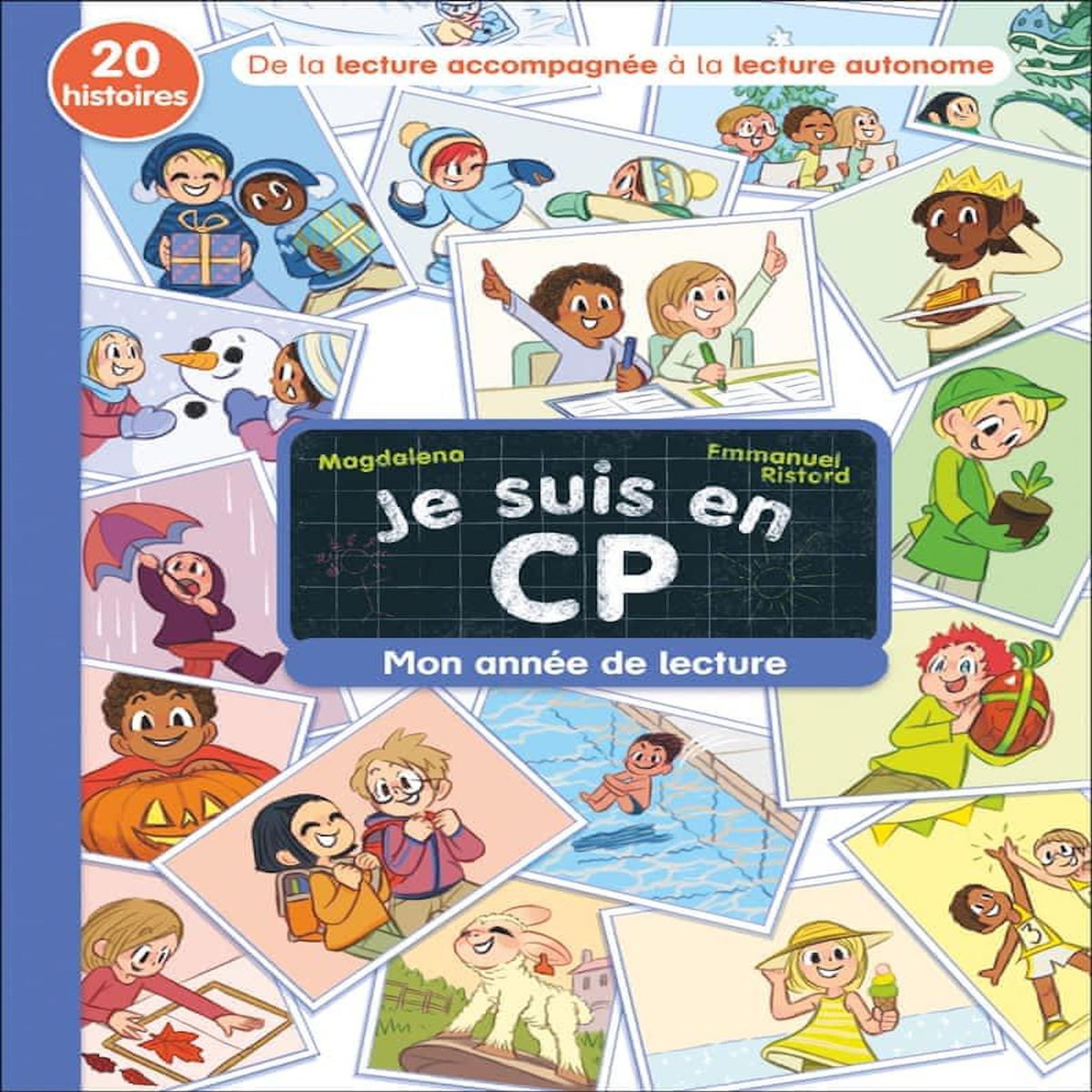 JE SUIS EN CP : MON ANNEE DE LECTURE, Magdalena pas cher - Auchan.fr