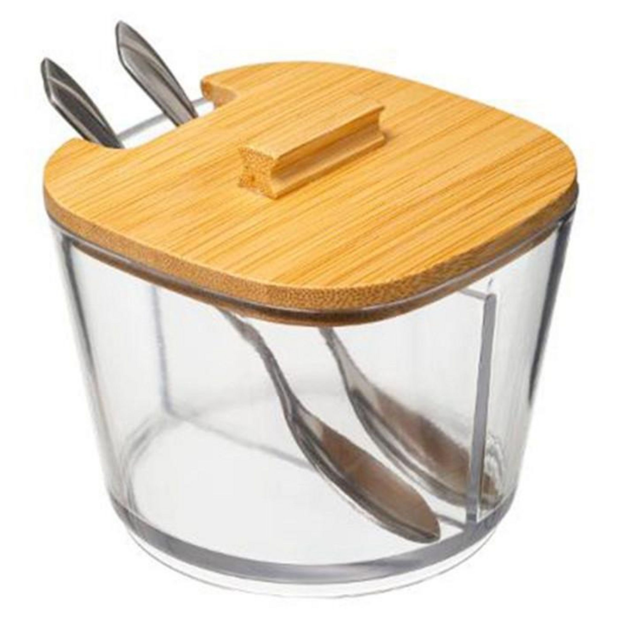 Paris Prix Sucrier & 2 Cuillères Lizo 10cm Transparent pas cher - Auchan.fr