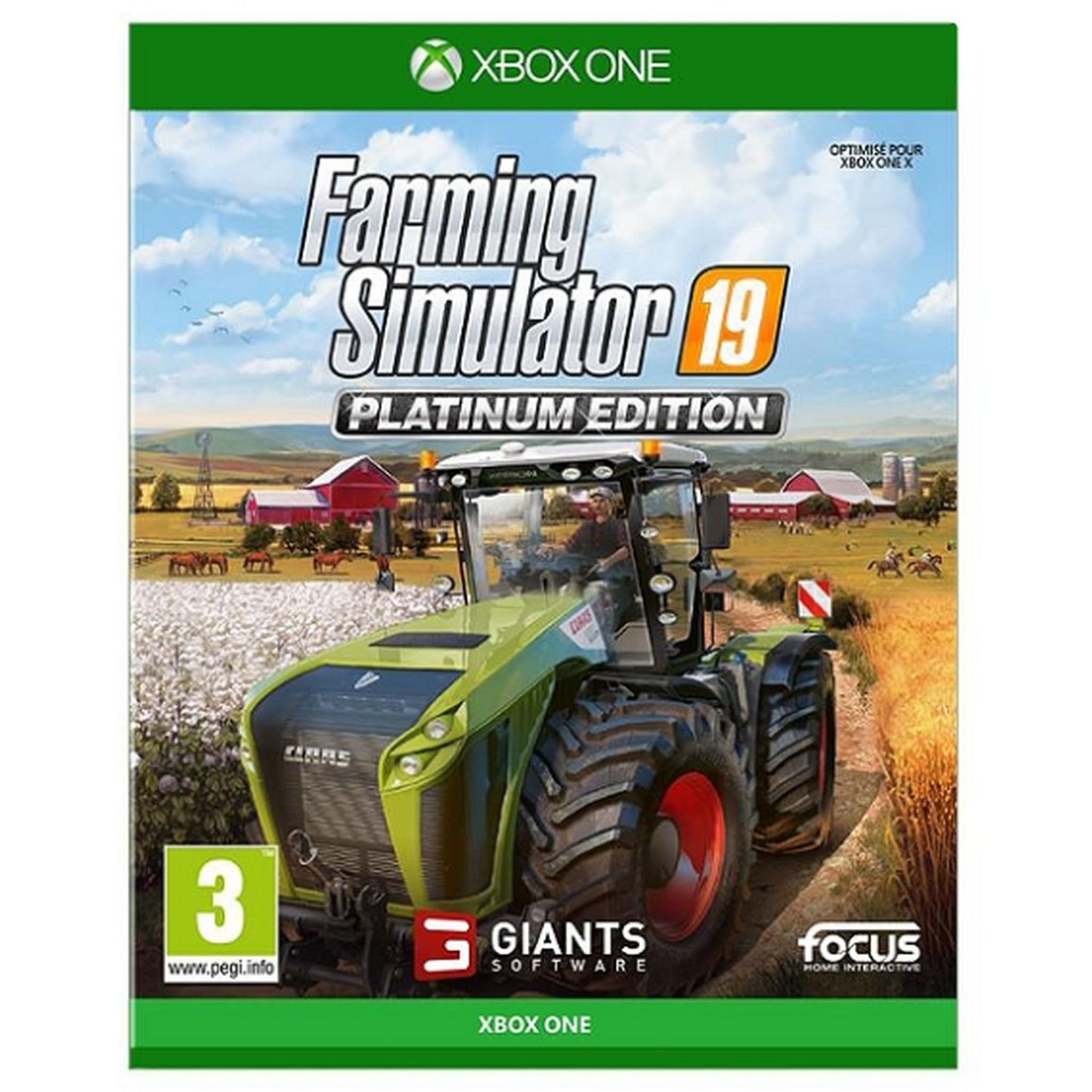 FOCUS Farming Simulator 19 Édition Platinum Xbox One pas cher - Auchan.fr