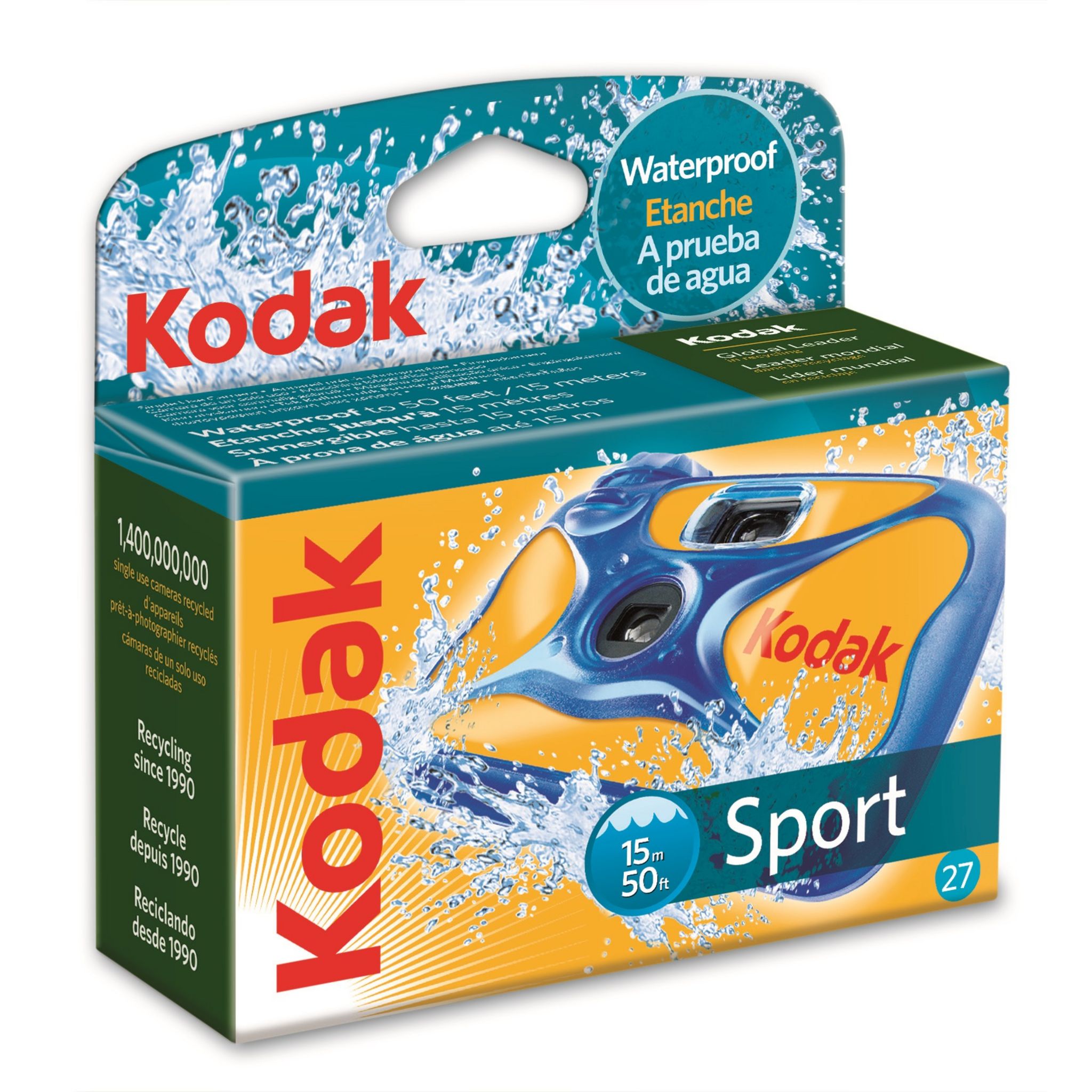 KODAK Sport - Appareil photo jetable pas cher - Auchan.fr