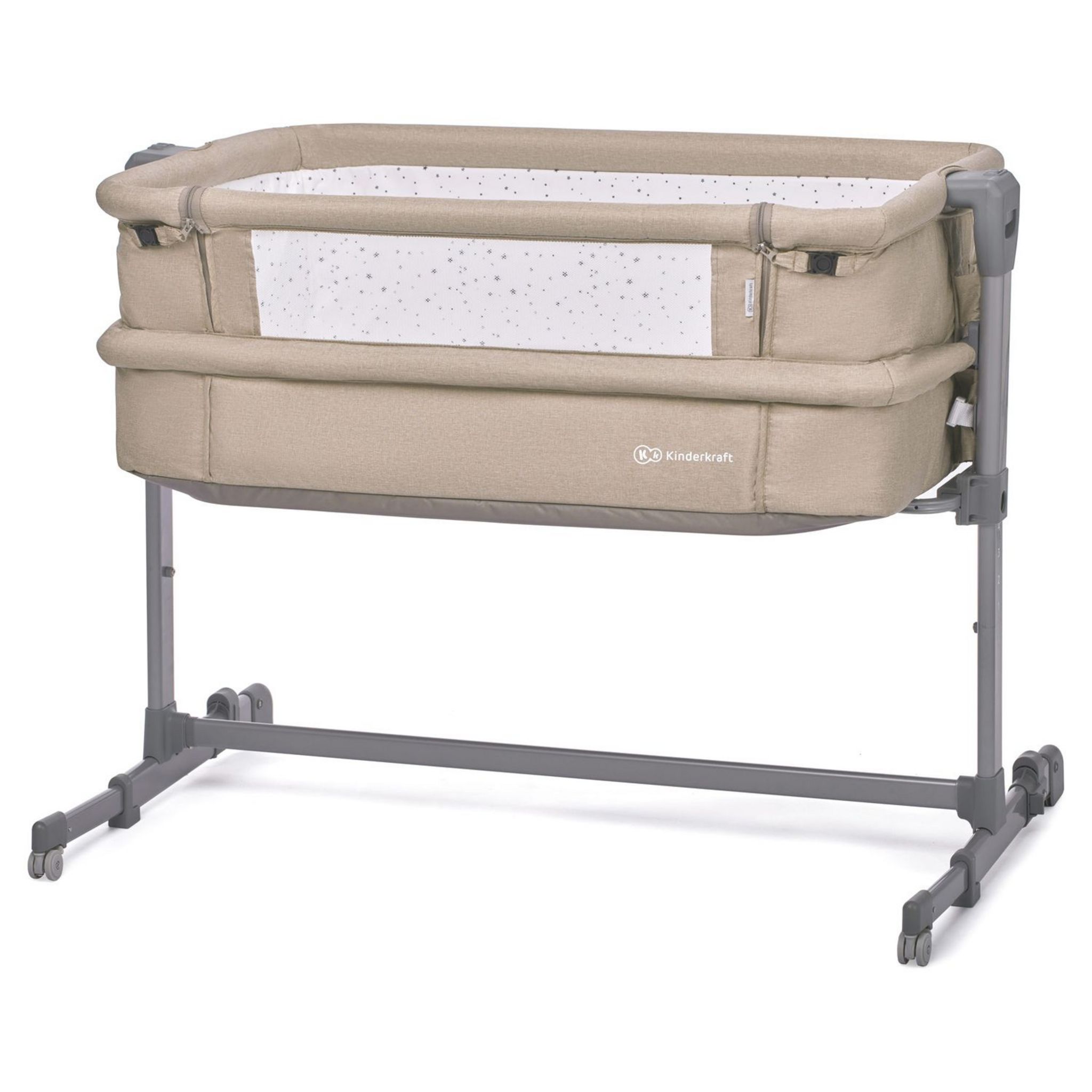 KINDERKRAFT Lit cododo Neste Up beige bébé pas cher - Auchan.fr
