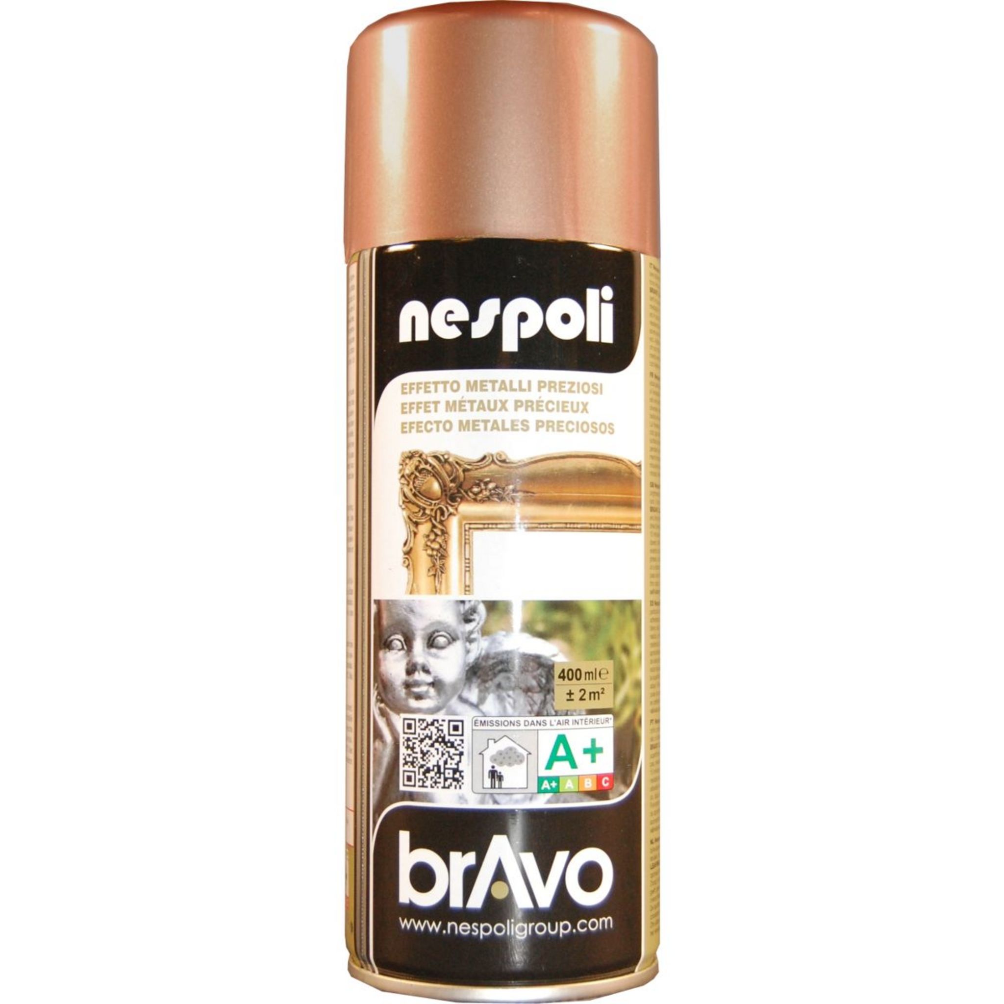 Nespoli Aérosol peinture professionnelle cuivre pas cher - Auchan.fr