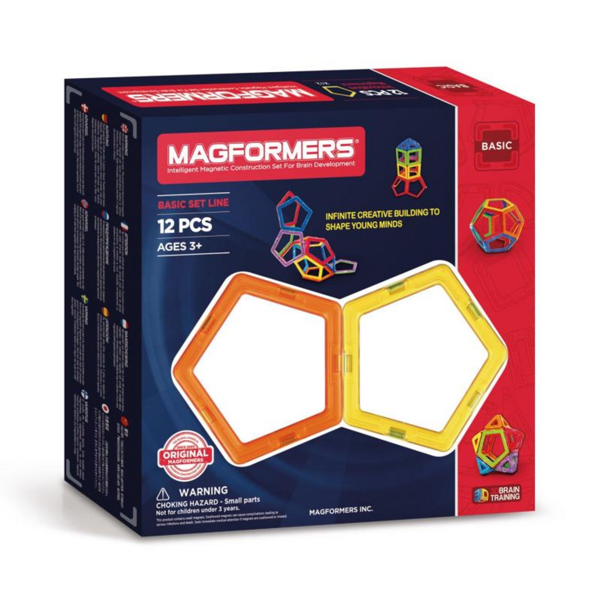 MAGFORMERS Magformers Pentagon, 12dlg. pas cher - Auchan.fr