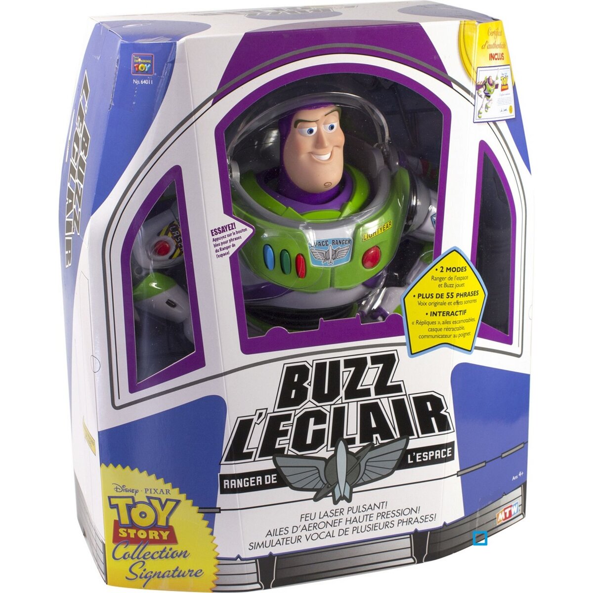 LANSAY Buzz l'éclair signature Toy story pas cher - Auchan.fr