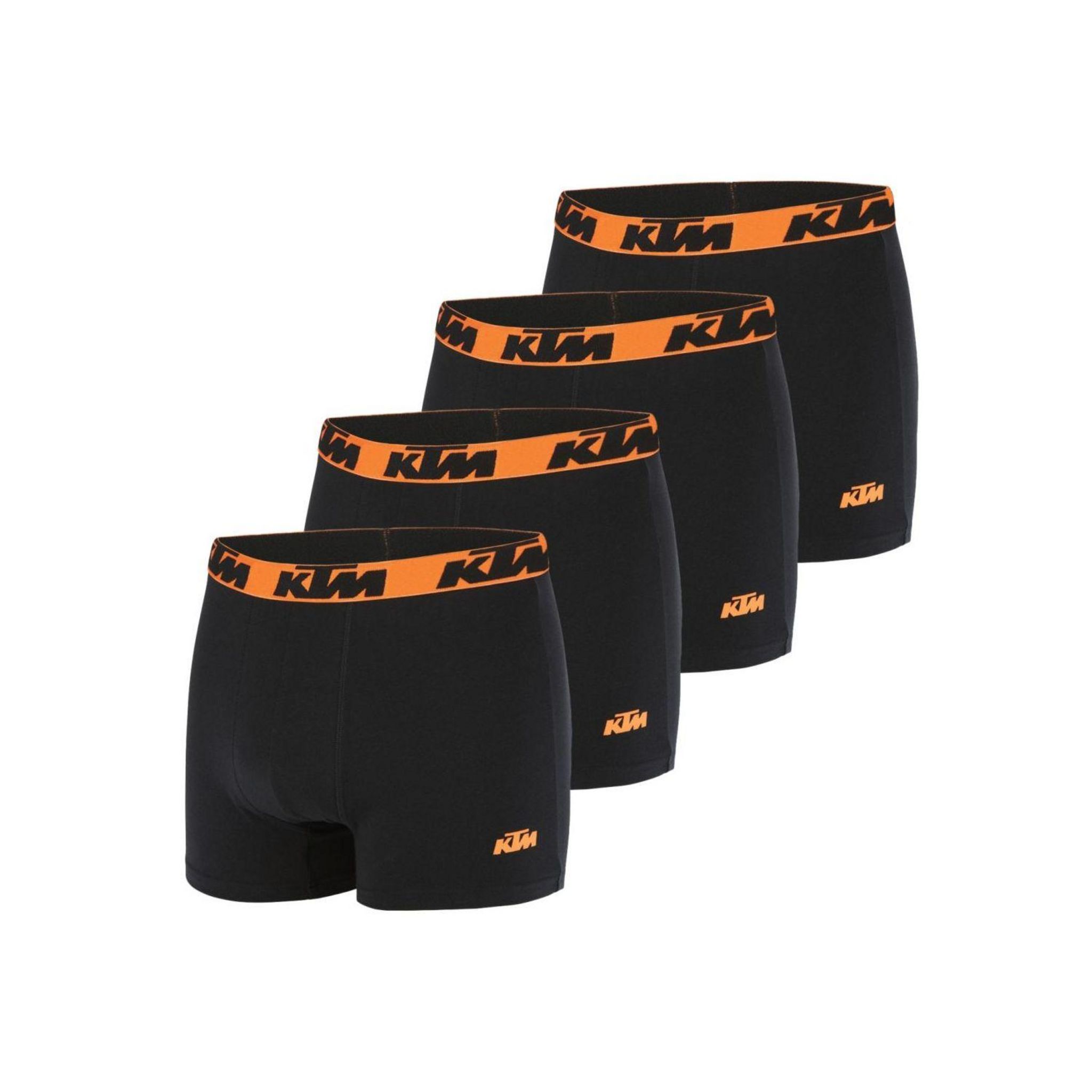 KTM Lot de 4 boxers en coton homme pas cher - Auchan.fr