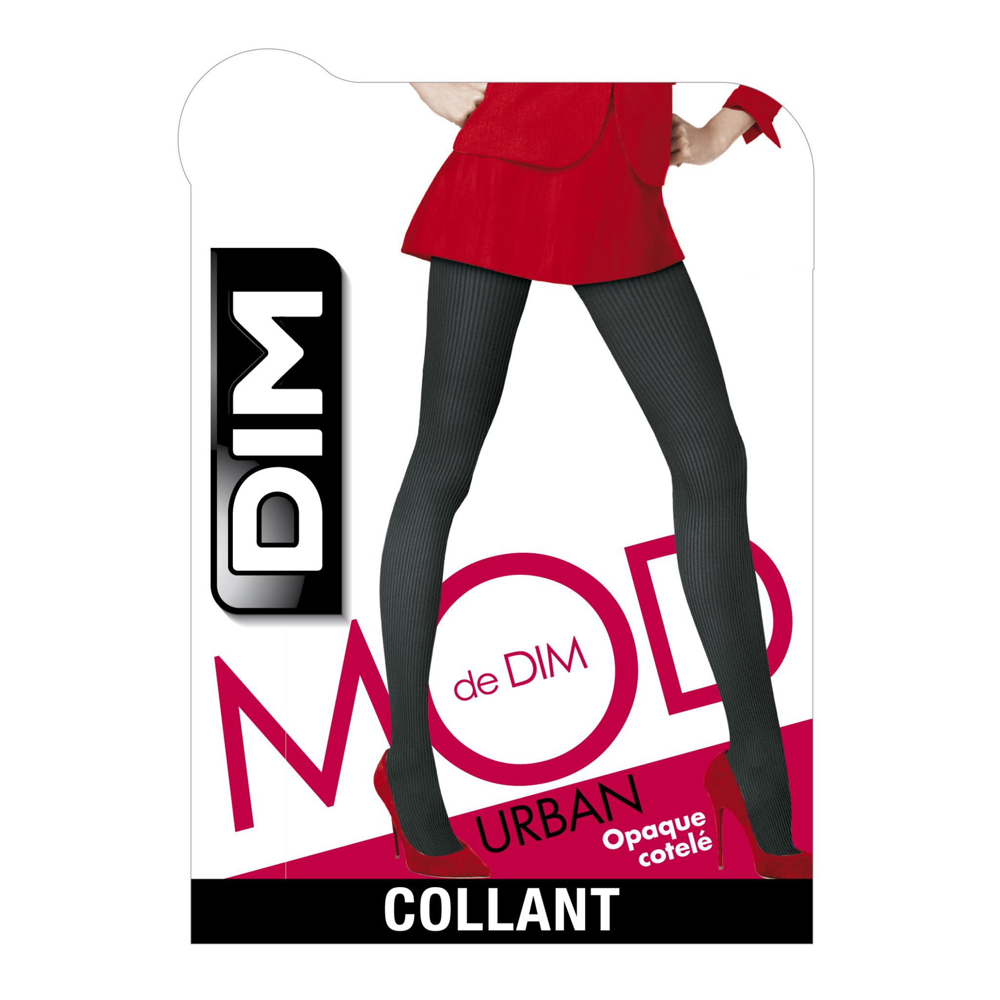 DIM Collant opaque côtelé pas cher - Auchan.fr