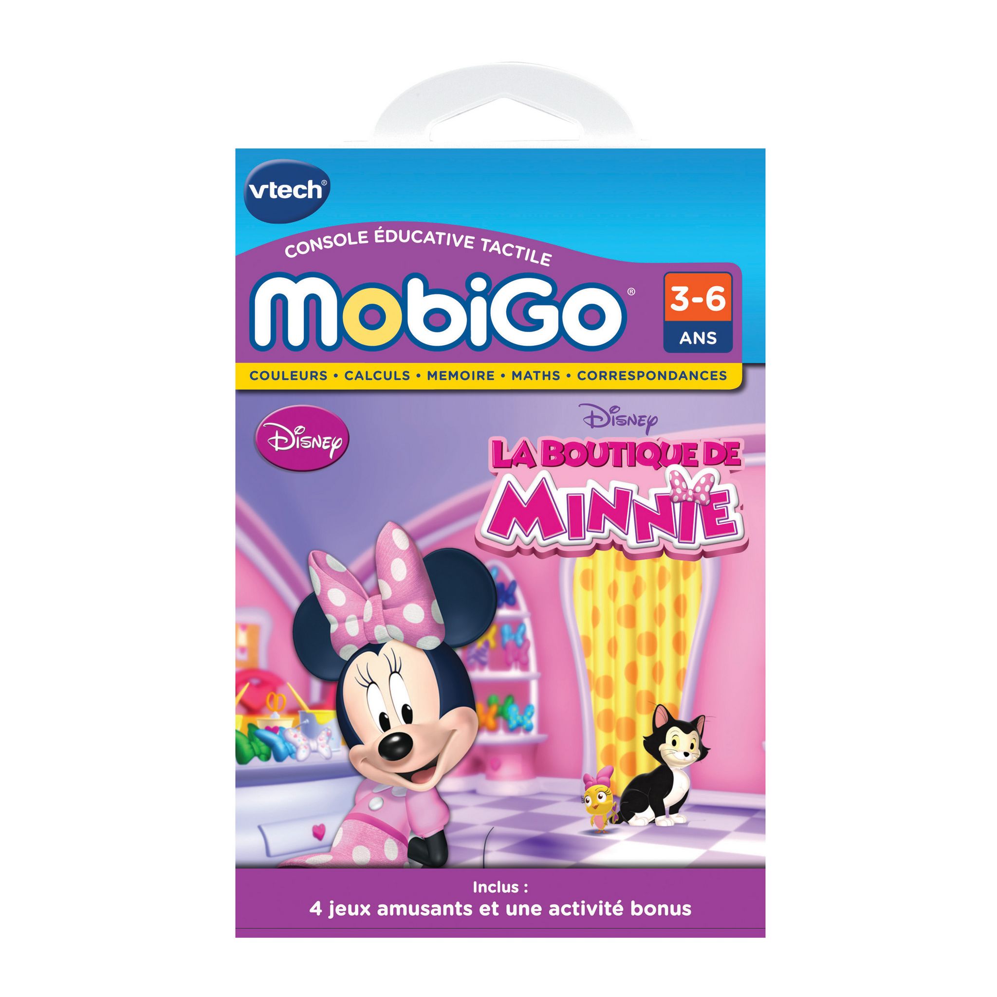 VTECH Jeu Mobigo La boutique de Minnie pas cher - Auchan.fr