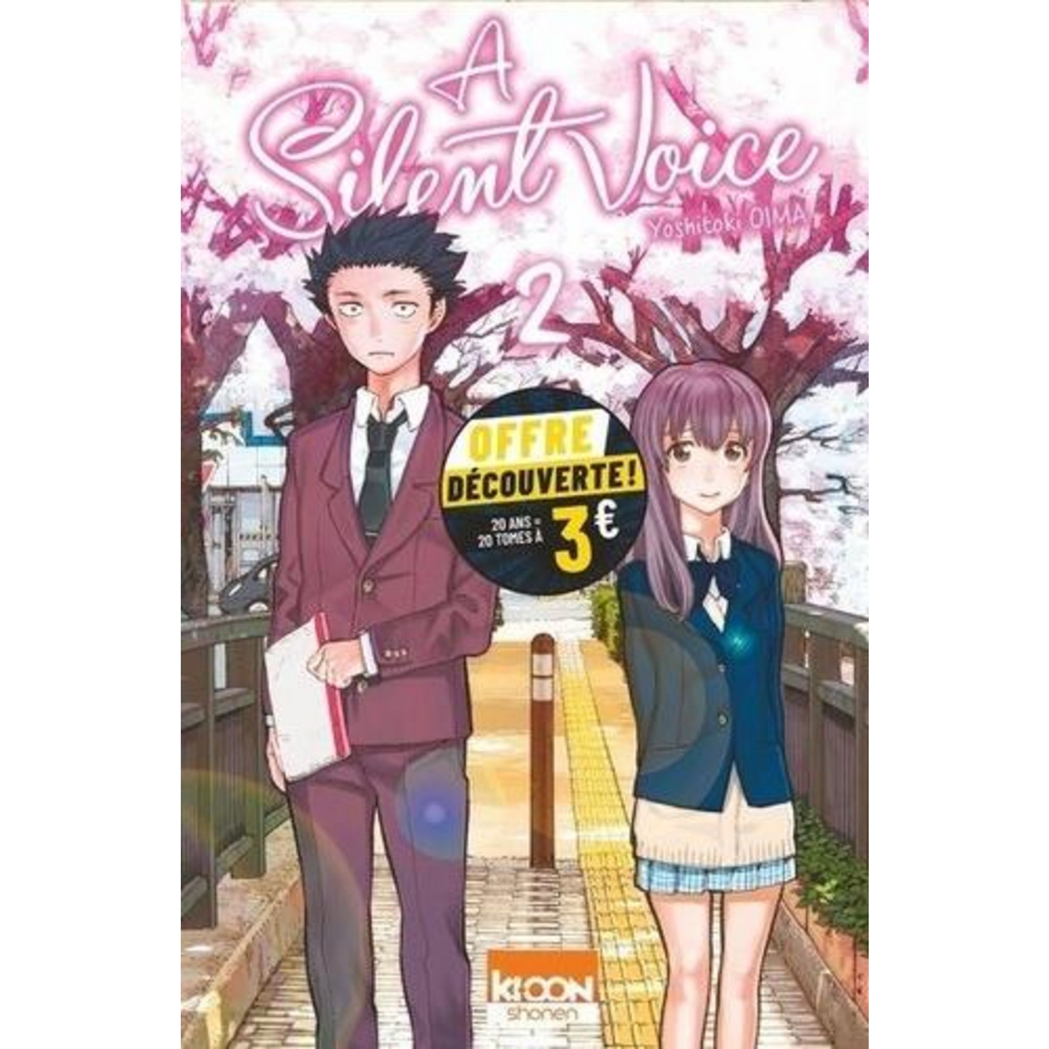A SILENT VOICE TOME 2 , Oima Yoshitoki pas cher - Auchan.fr
