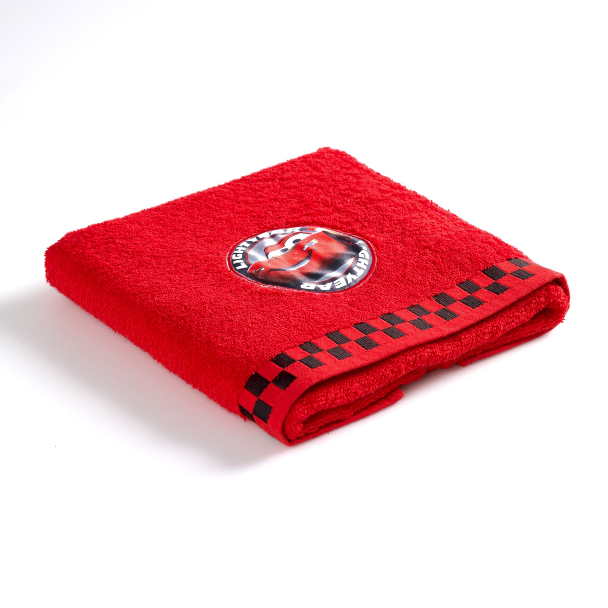Serviette de toilette coton CARS RALLY pas cher - Auchan.fr