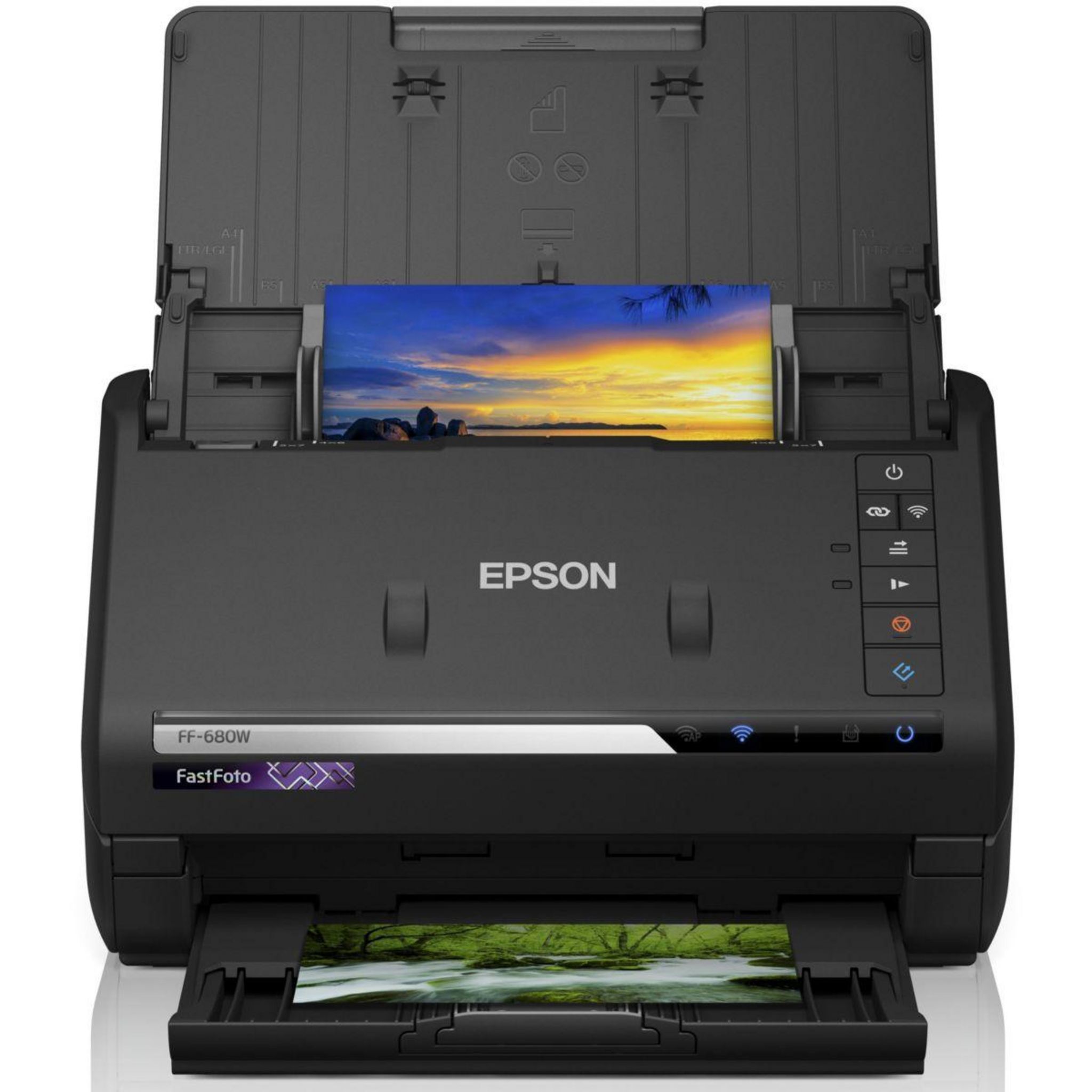 Epson Scanner à défilement FastFoto FF-680W pas cher - Auchan.fr