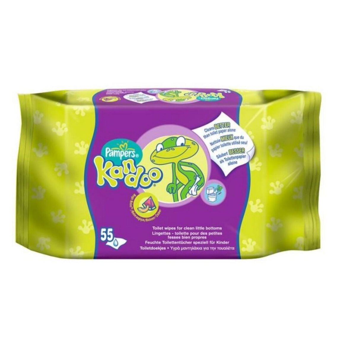 KANDOO Lingettes Melon X 55 pas cher - Auchan.fr