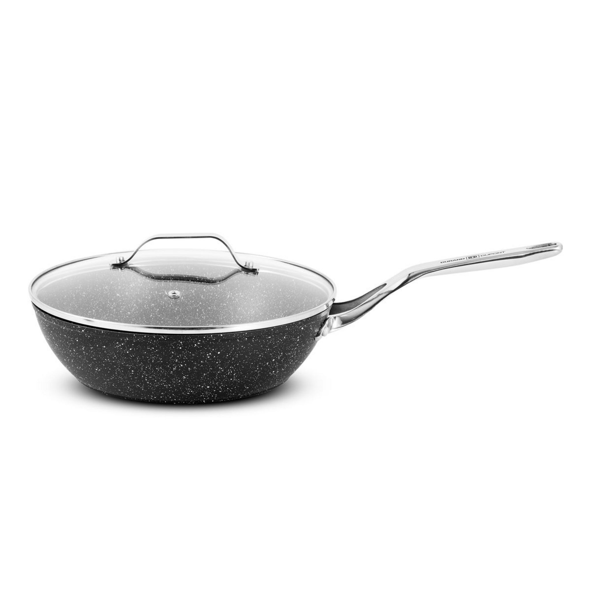 Sauteuse induction aluminium forgé effet pierre 26 cm pas cher - Auchan.fr