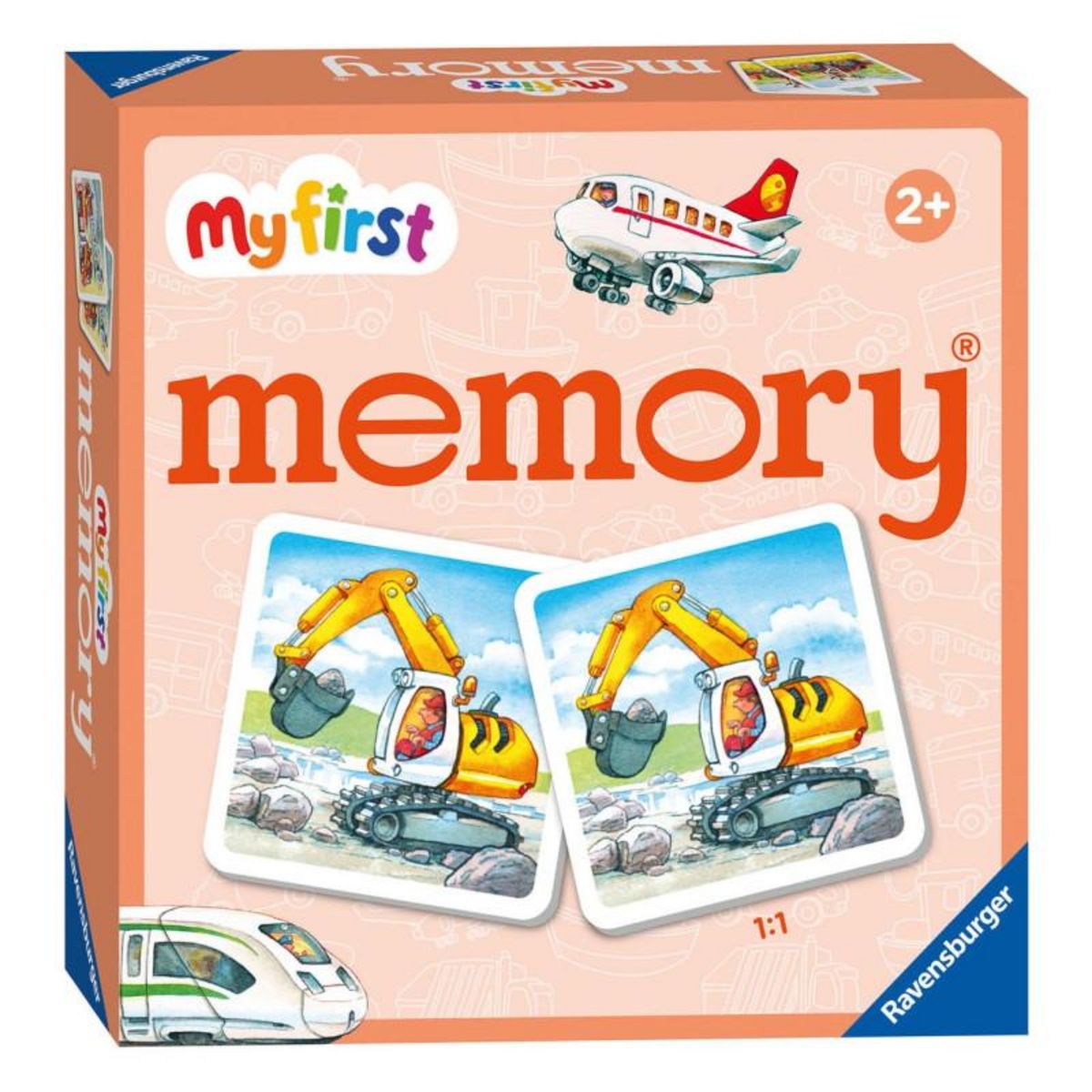 RAVENSBURGER Ravensburger Memory Vehicles 208784 pas cher - Auchan.fr