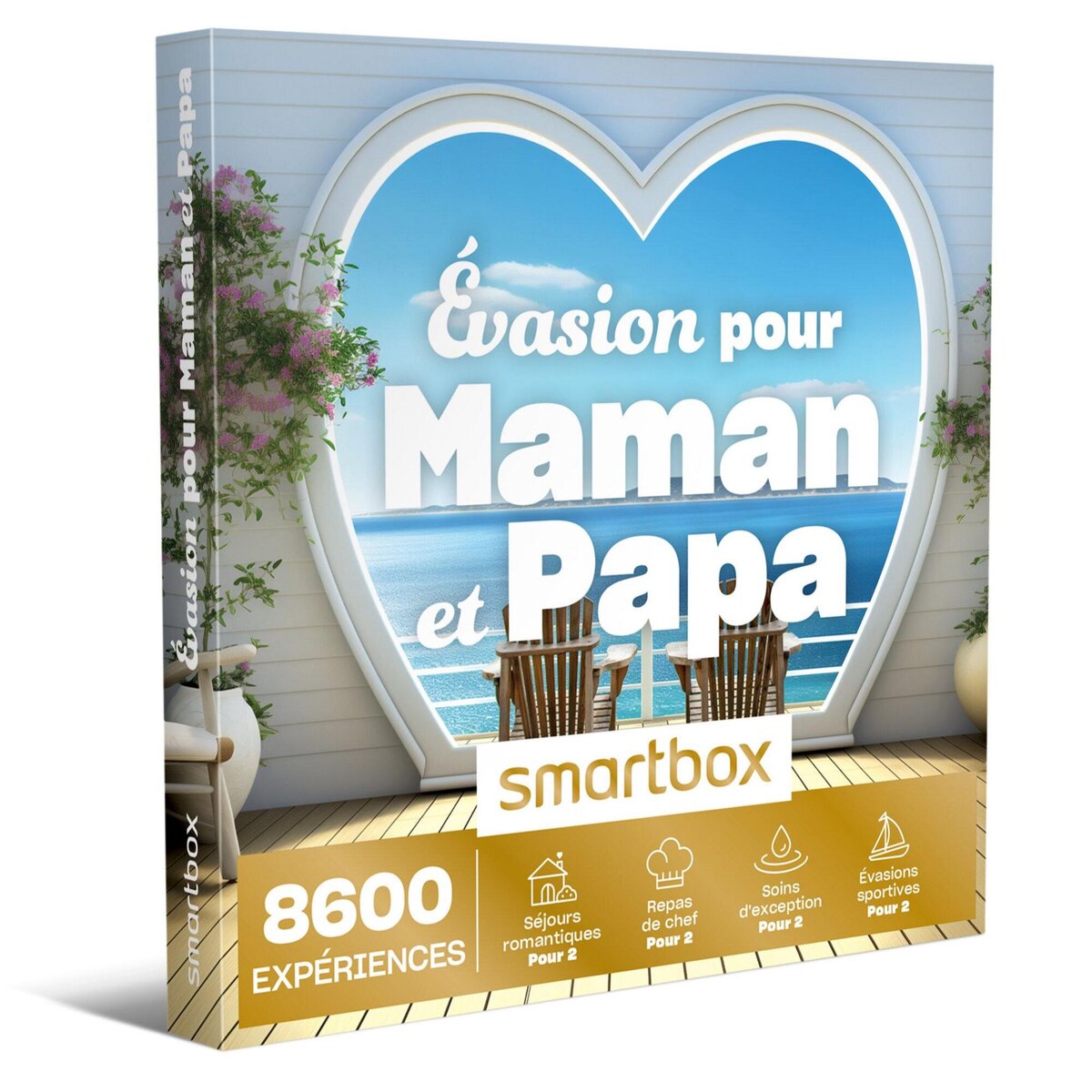 Smartbox Évasion pour maman et papa - Coffret Cadeau Multi-thèmes pas ...