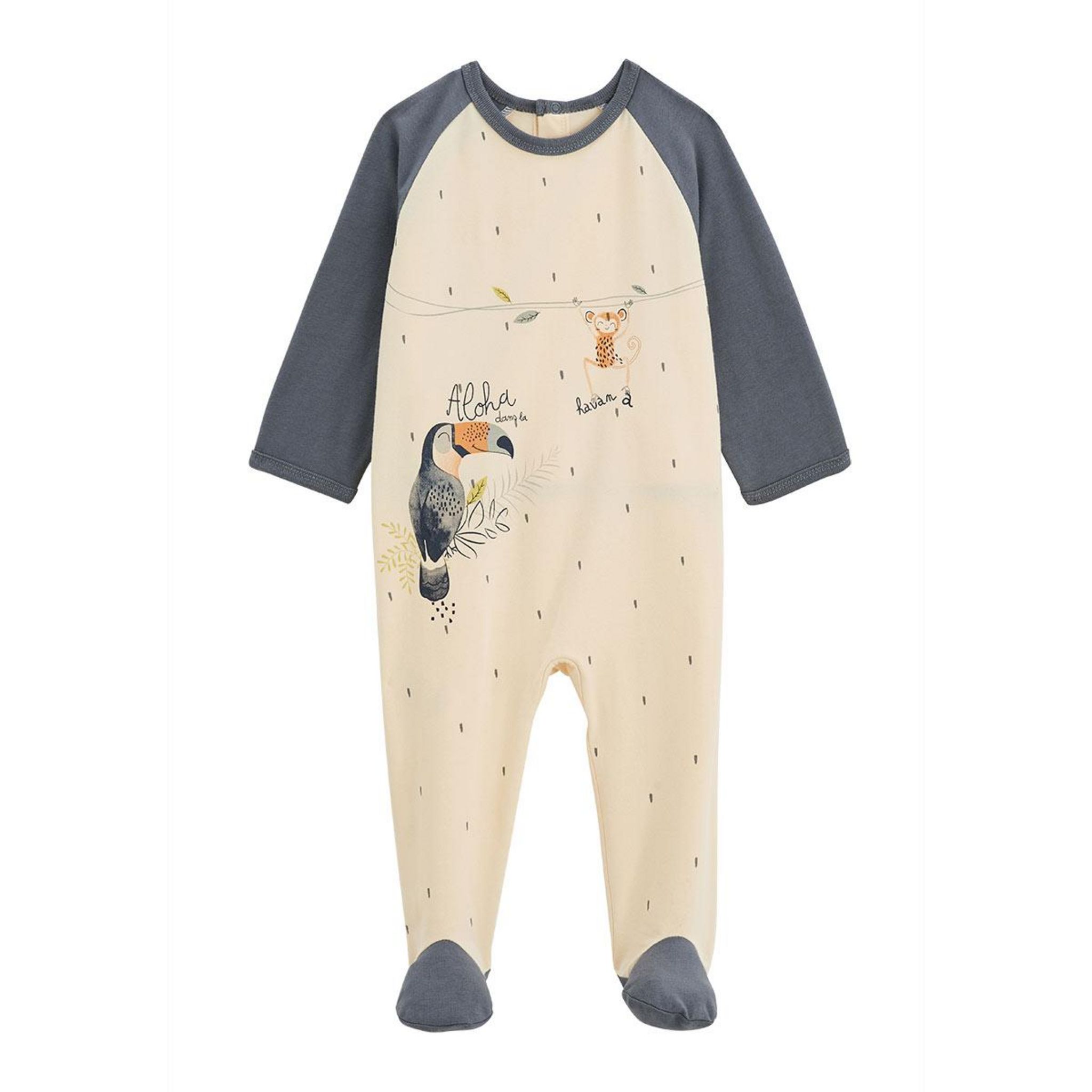 Petit Béguin Pyjama bébé Aloha Havana pas cher - Auchan.fr