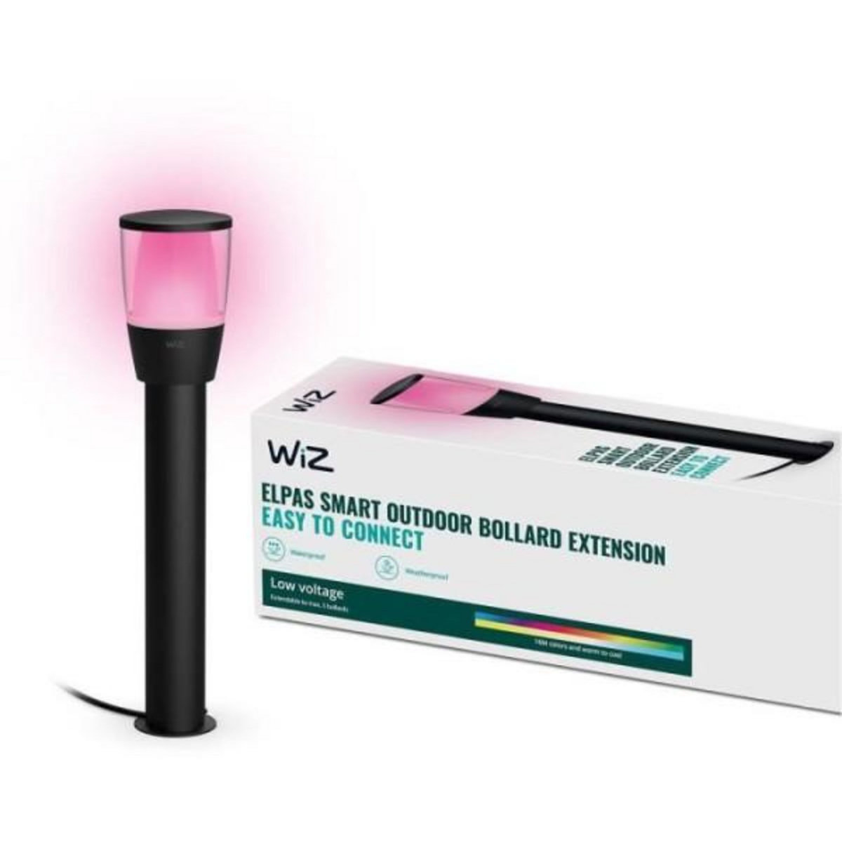 WIZ Kit d'extension WIZ ELPAS Borne connectée 12V Extérieur pas cher ...