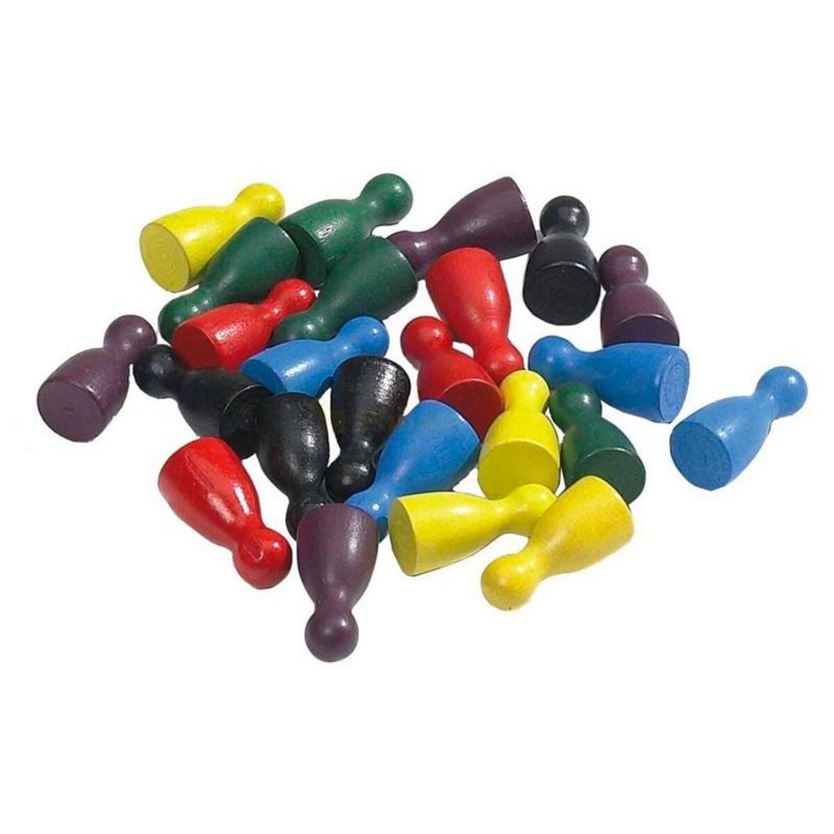 Hot Games HOT GAMES Pions en bois de jeu de toc et de ludo Marvin pas ...