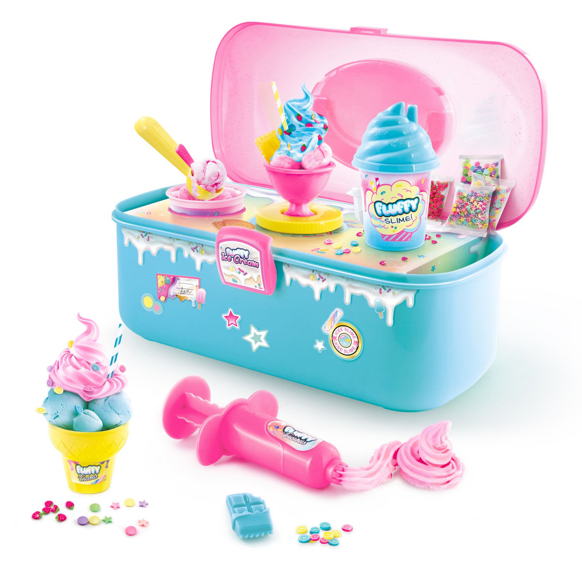 CANAL TOYS Slime Fluffy case pas cher - Auchan.fr