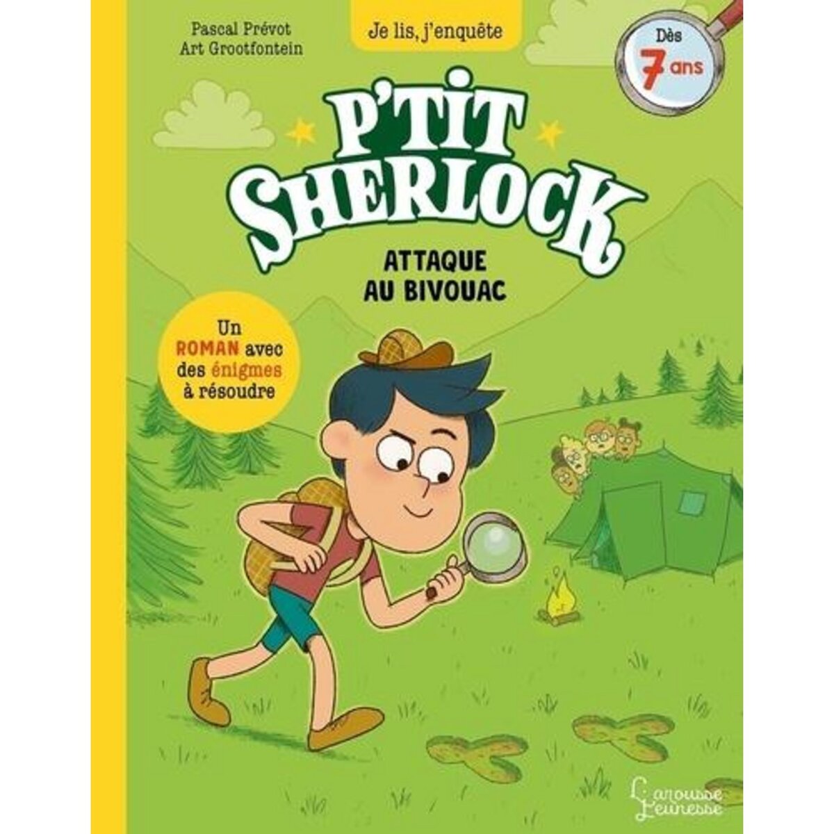 P'TIT SHERLOCK : ATTAQUE AU BIVOUAC, Prévot Pascal pas cher - Auchan.fr