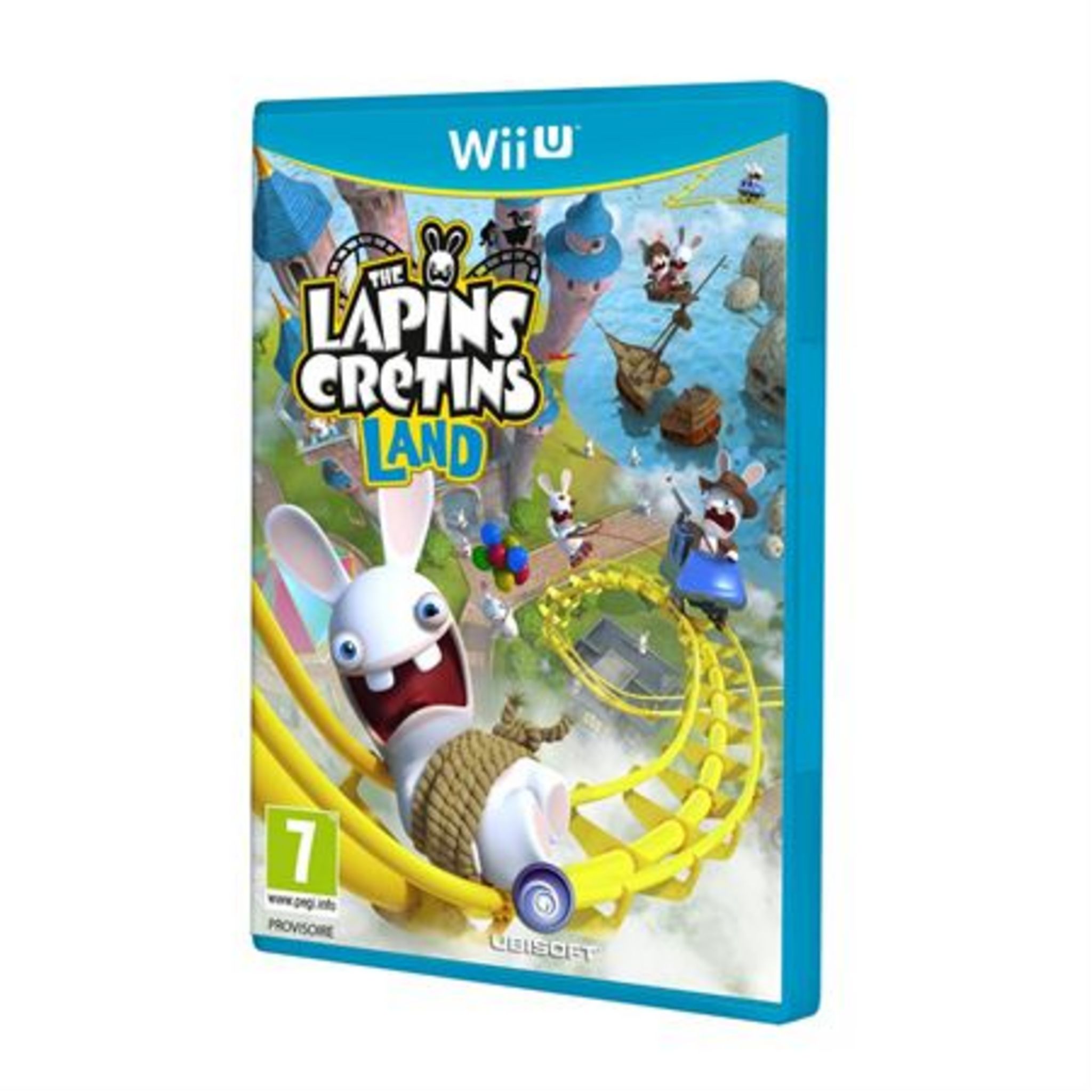 Les Lapins crétins land Wii U pas cher - Auchan.fr