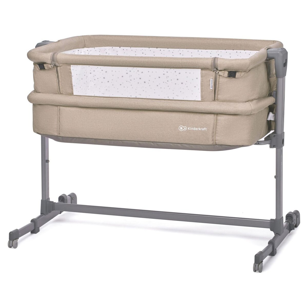 KINDERKRAFT Lit cododo Neste Up beige bébé pas cher - Auchan.fr
