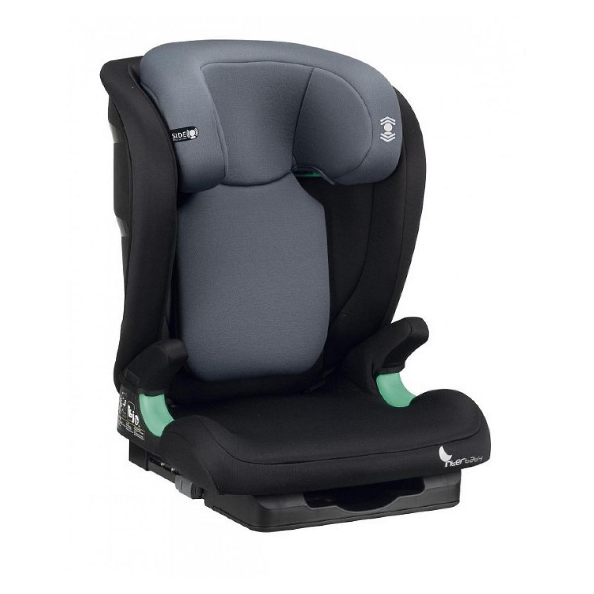 INTERBABY Siège Auto de Sécurité Juno - Gris pour Enfants pas cher ...