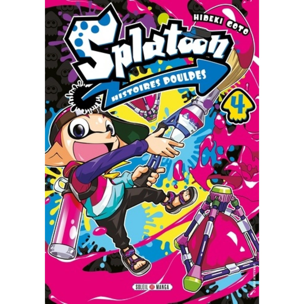 SPLATOON, HISTOIRES POULPES TOME 4 , Goto Hideki pas cher - Auchan.fr