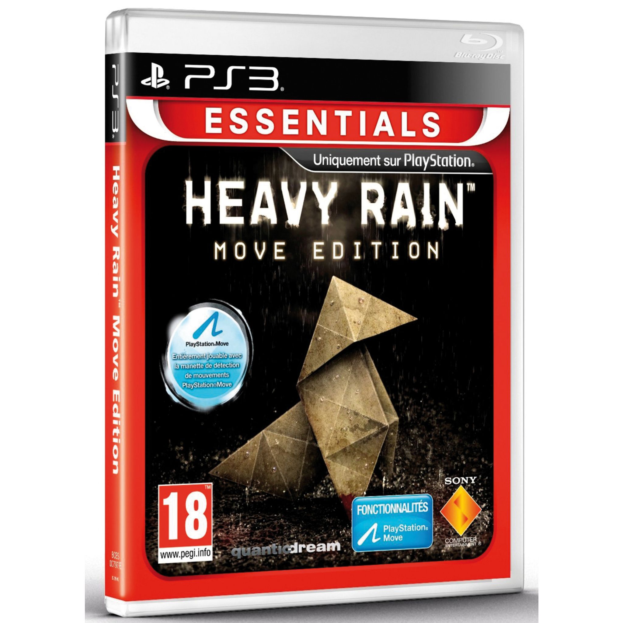 Heavy Rain PS3 Essentials pas cher - Auchan.fr