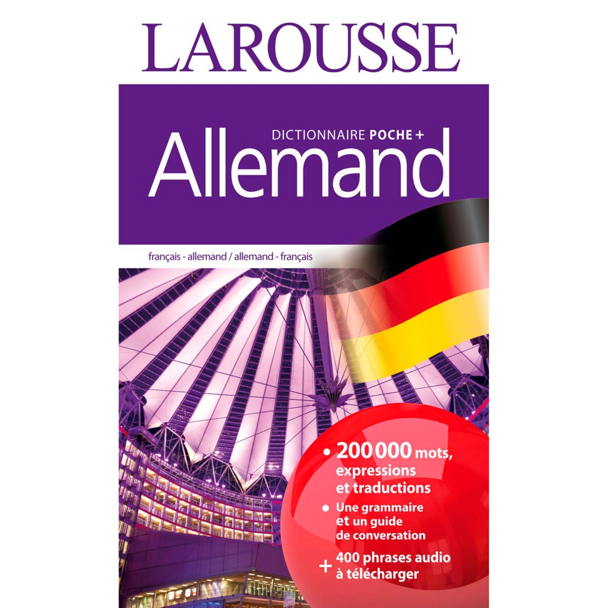 LAROUSSE Dictionnaire Larousse poche plus Allemand pas cher - Auchan.fr