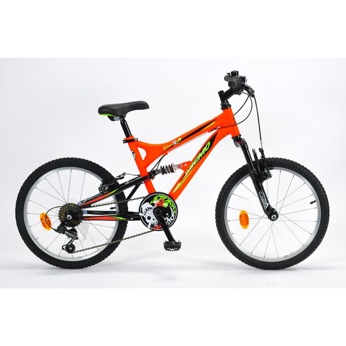 MICMO VTT 20 pouces TS garçon STORM 20 FS pas cher - Auchan.fr