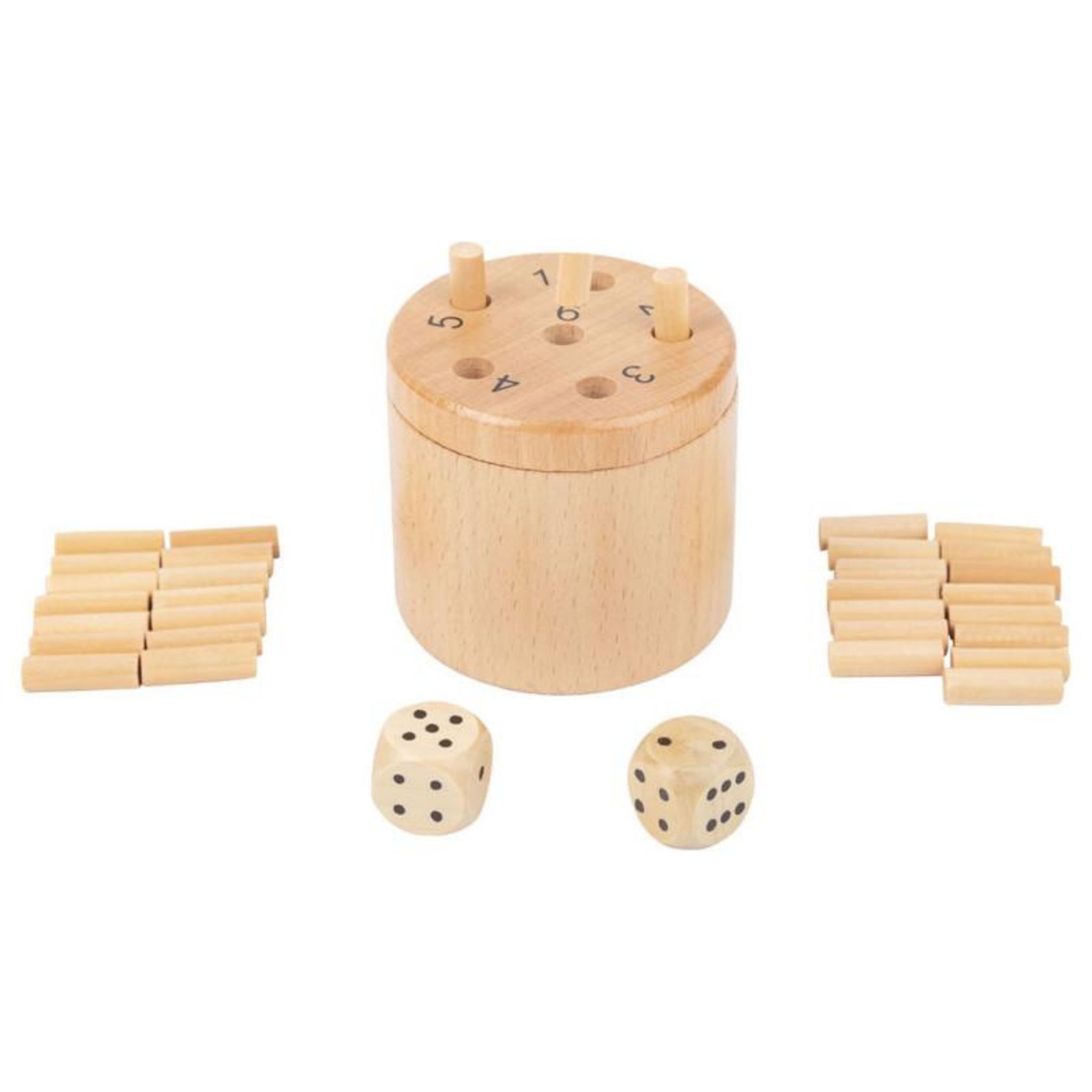 SMALL FOOT Small Foot - Dice Game Super Six Dice 11365 pas cher - Auchan.fr