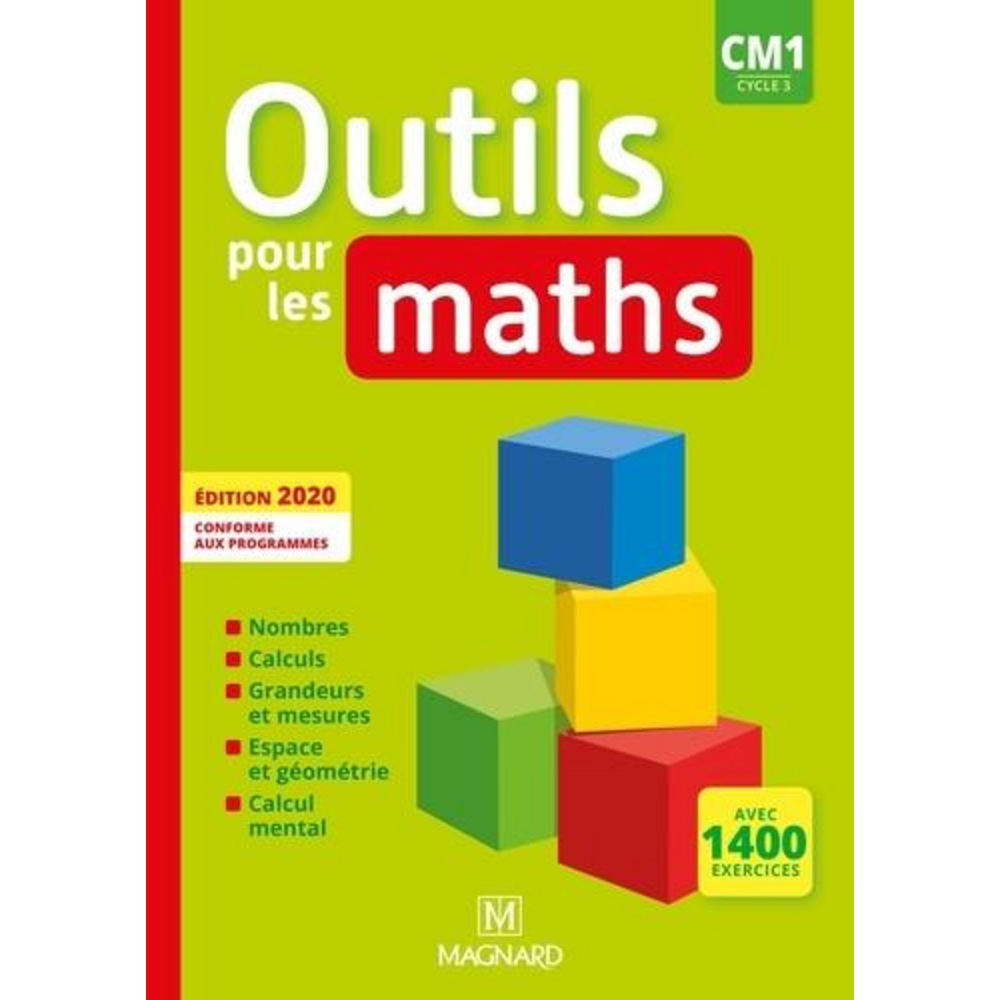 OUTILS POUR LES MATHS CM1 CYCLE 3. EDITION 2020, Petit-Jean Isabelle ...